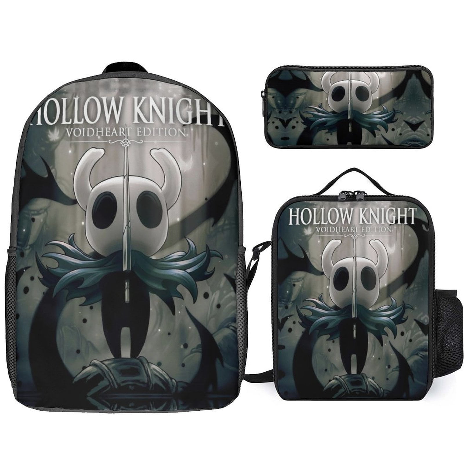 Hollow Game Kni-ght Silksong Casual Backpack 3 Piece Set Lightweight ...
