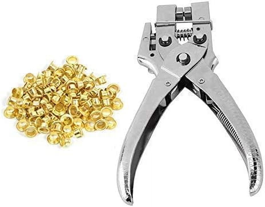 Leather Rivet Punching Pliers, Eyelet Pliers With Easy Pressure, Multi ...
