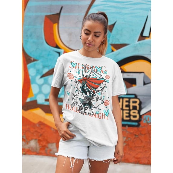 Hollow K Silksong Vintage Graphic T-Shirt, Hornet Bug Warrior Indie ...
