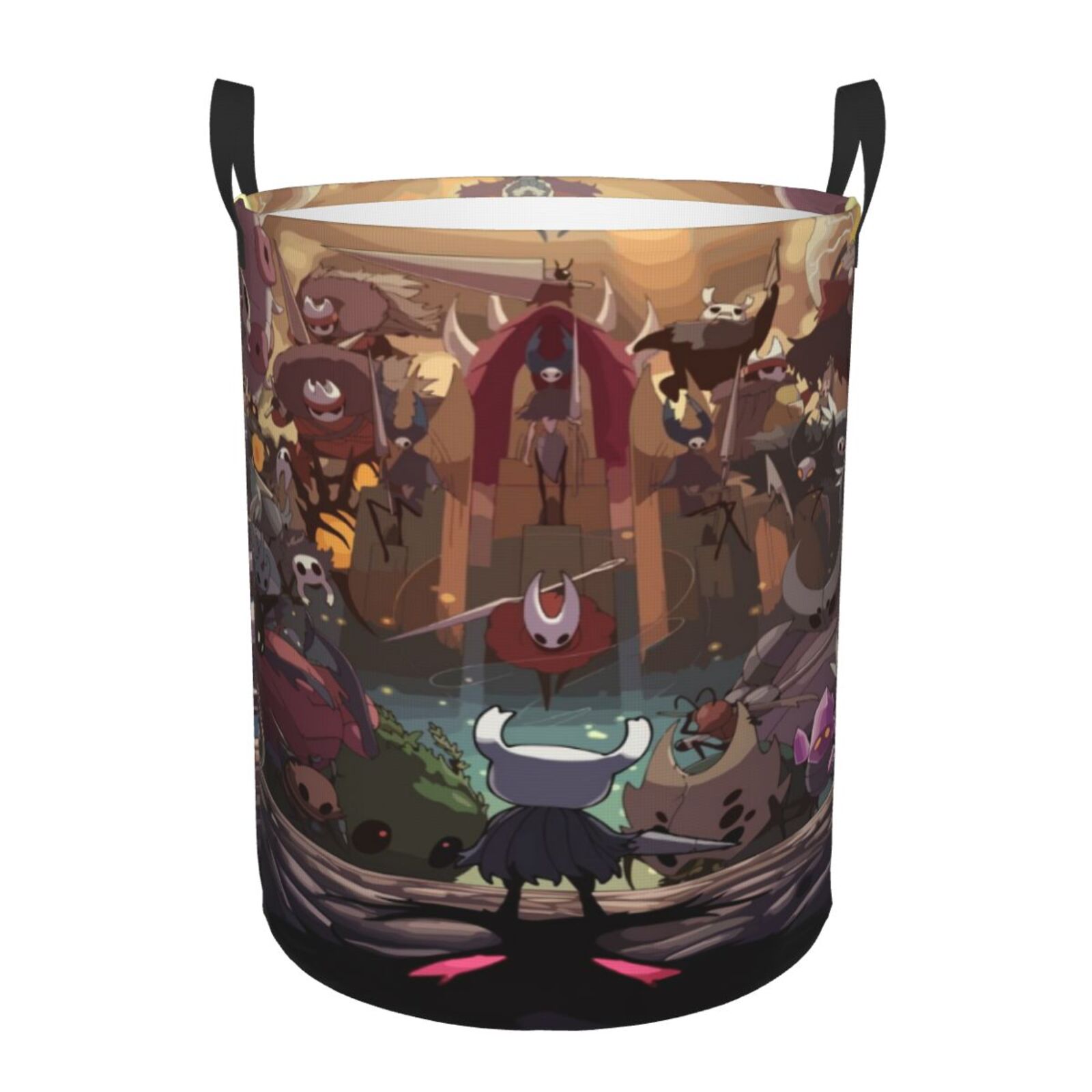 Hollow Knight 3d Graphic Flame Laundry Basket Fire Flame Clothes Hamper ...