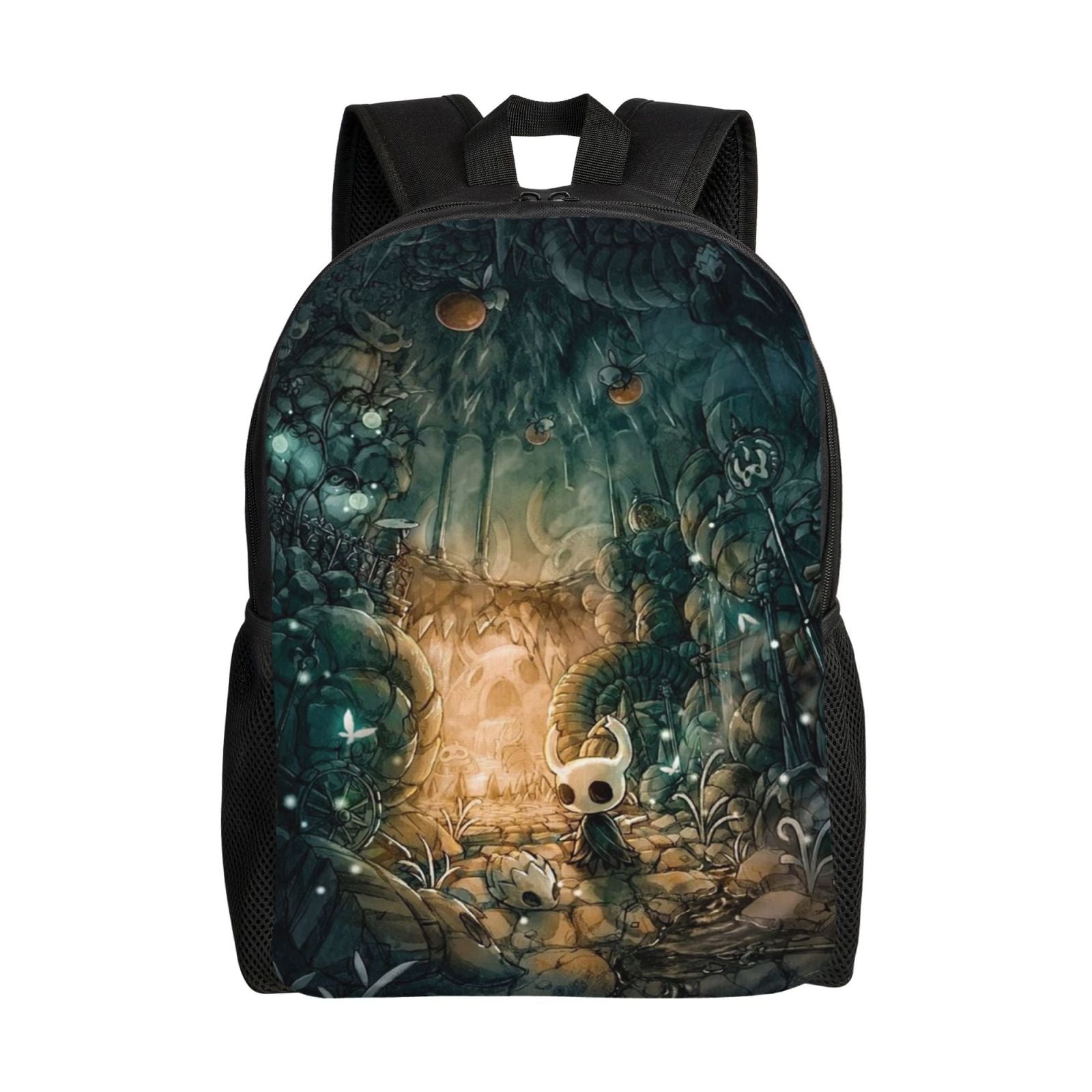 Hollow Knight Backpack, 3D Printed Cartoon Laptop Bag Bookbag ...