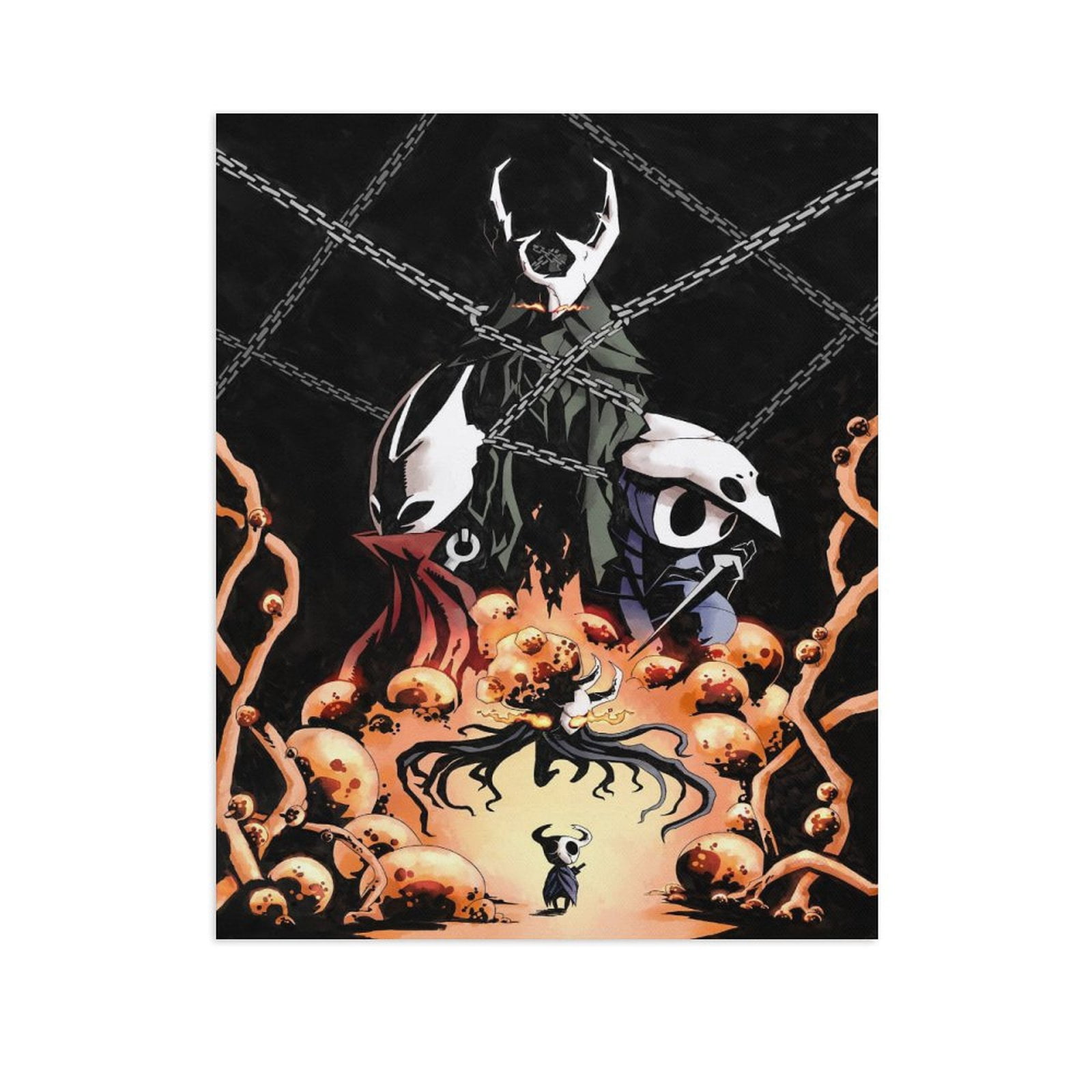 Hollow Knight Canvas Wall Art Painting Artwork Picutures Wall Decor for ...