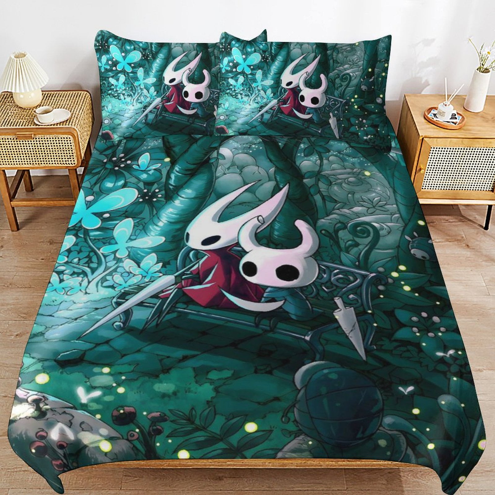 Hollow Knight Duvet Cover 3 Piece Bedding Set,Teen Comforter Cover Set ...