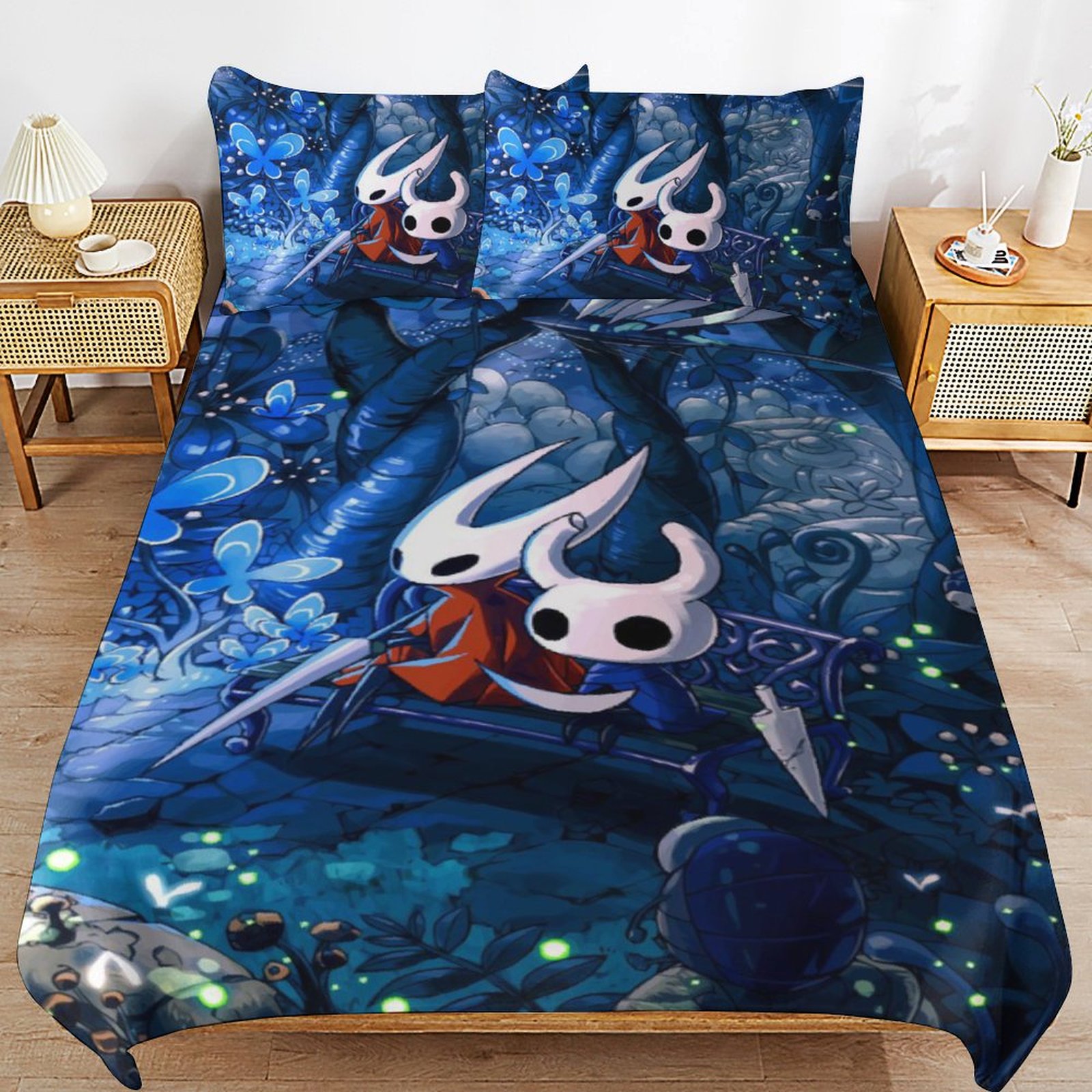 Hollow Knight Duvet Cover 3 Piece Bedding Set,Teen Comforter Cover Set ...