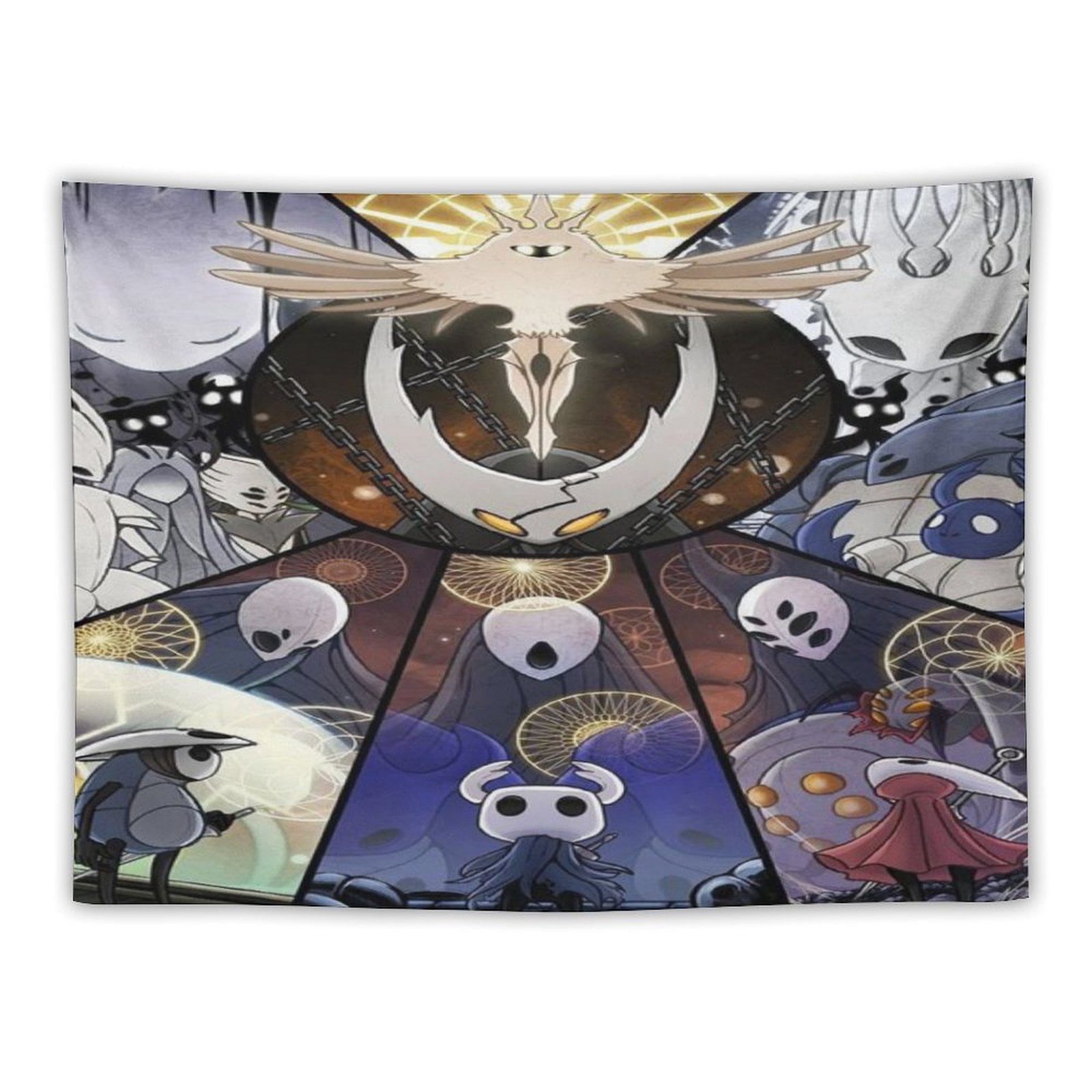 Hollow Knight Fashion Tapestries Living Room Bedroom Decor Tapesty Wall ...