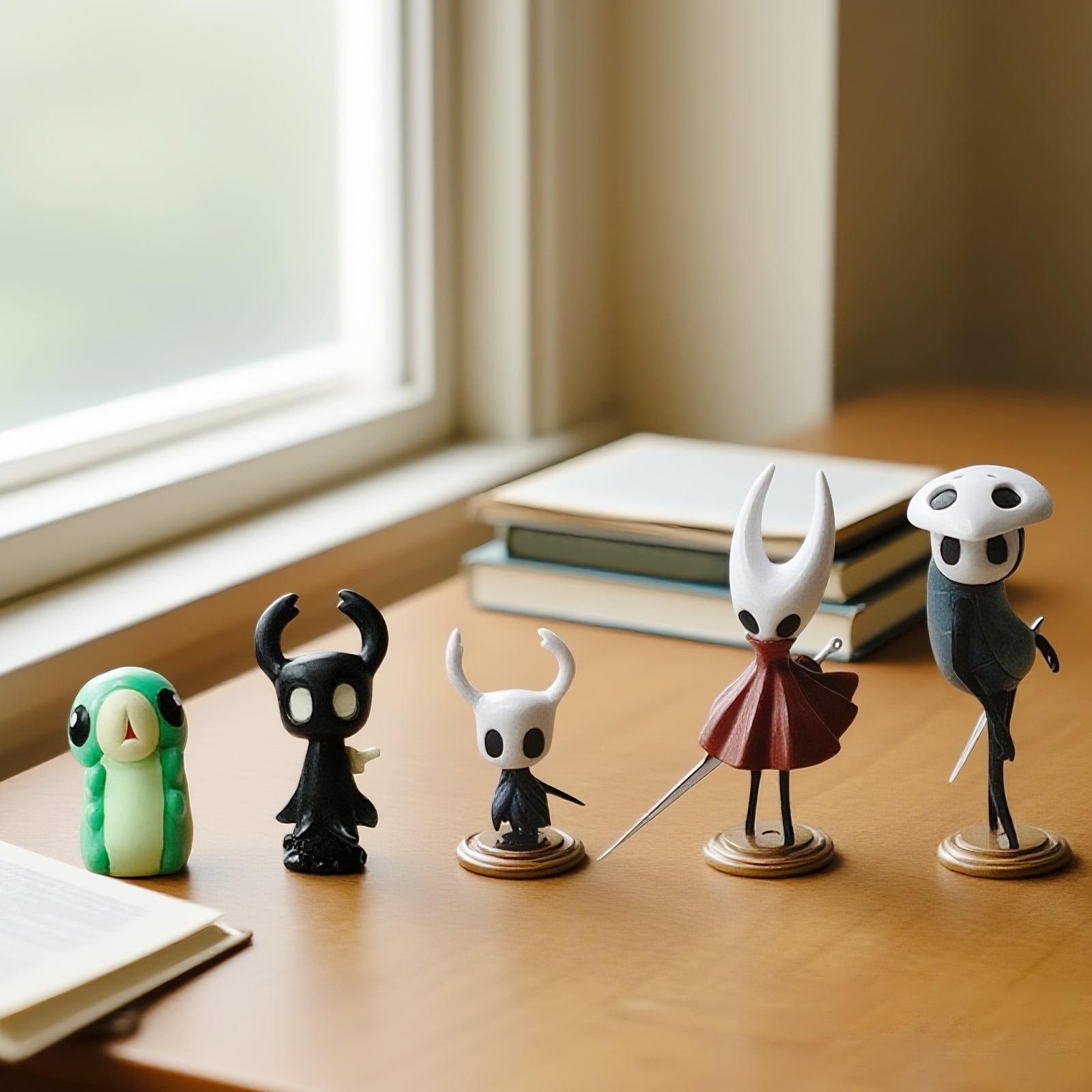 Hollow-Knight Game Character Statue, Small Figures, Action Figures ...