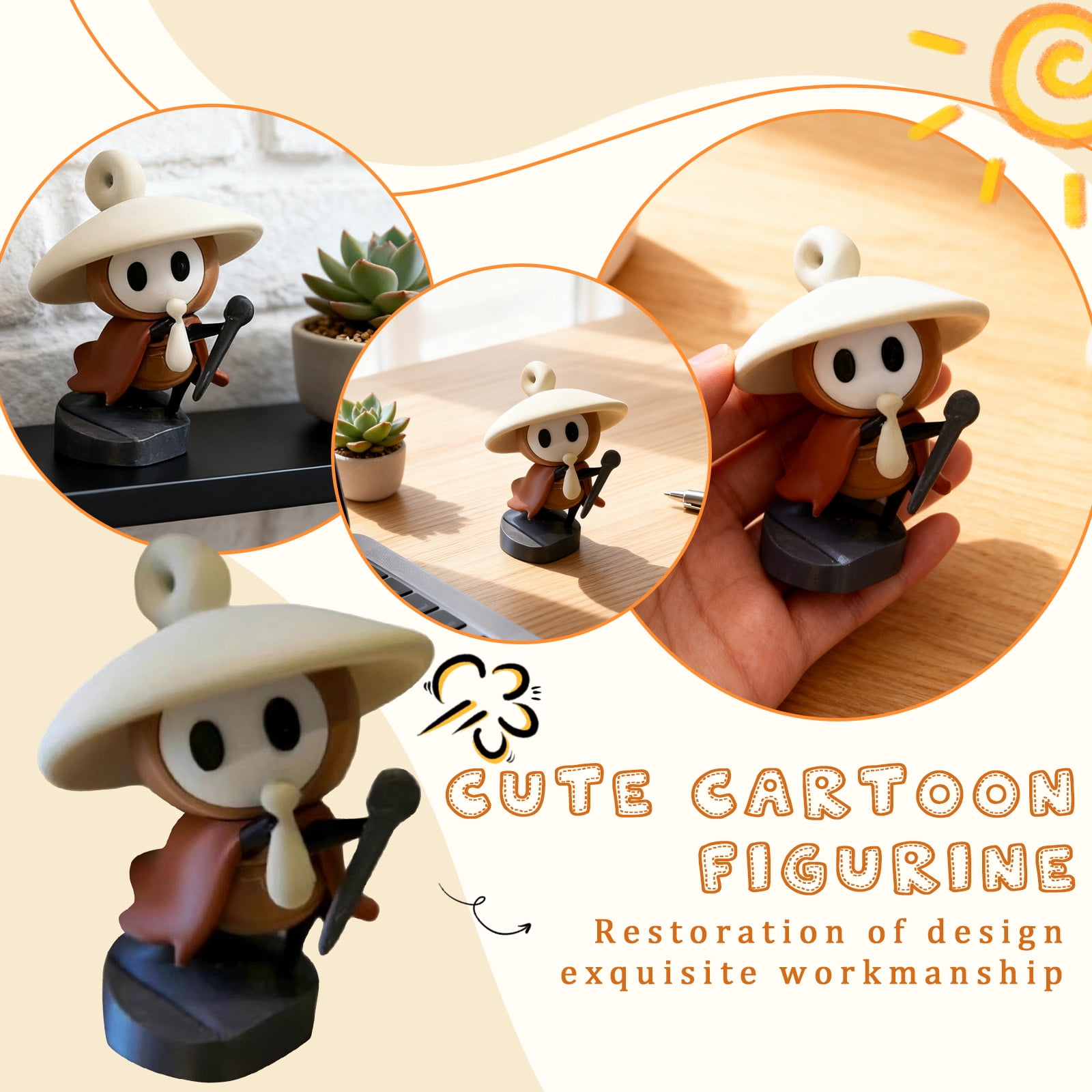Hollow-Knight Game Character Statue, Small Figures, Action Figures ...