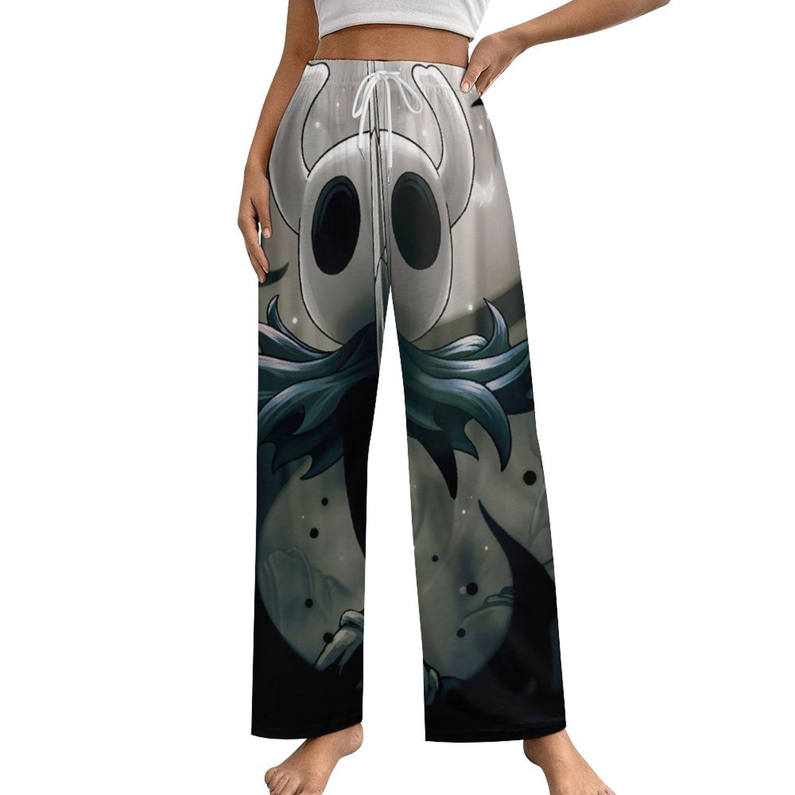 Hollow Knight Game Home Pajama Pants For Womens Comfortable Soft Lounge ...