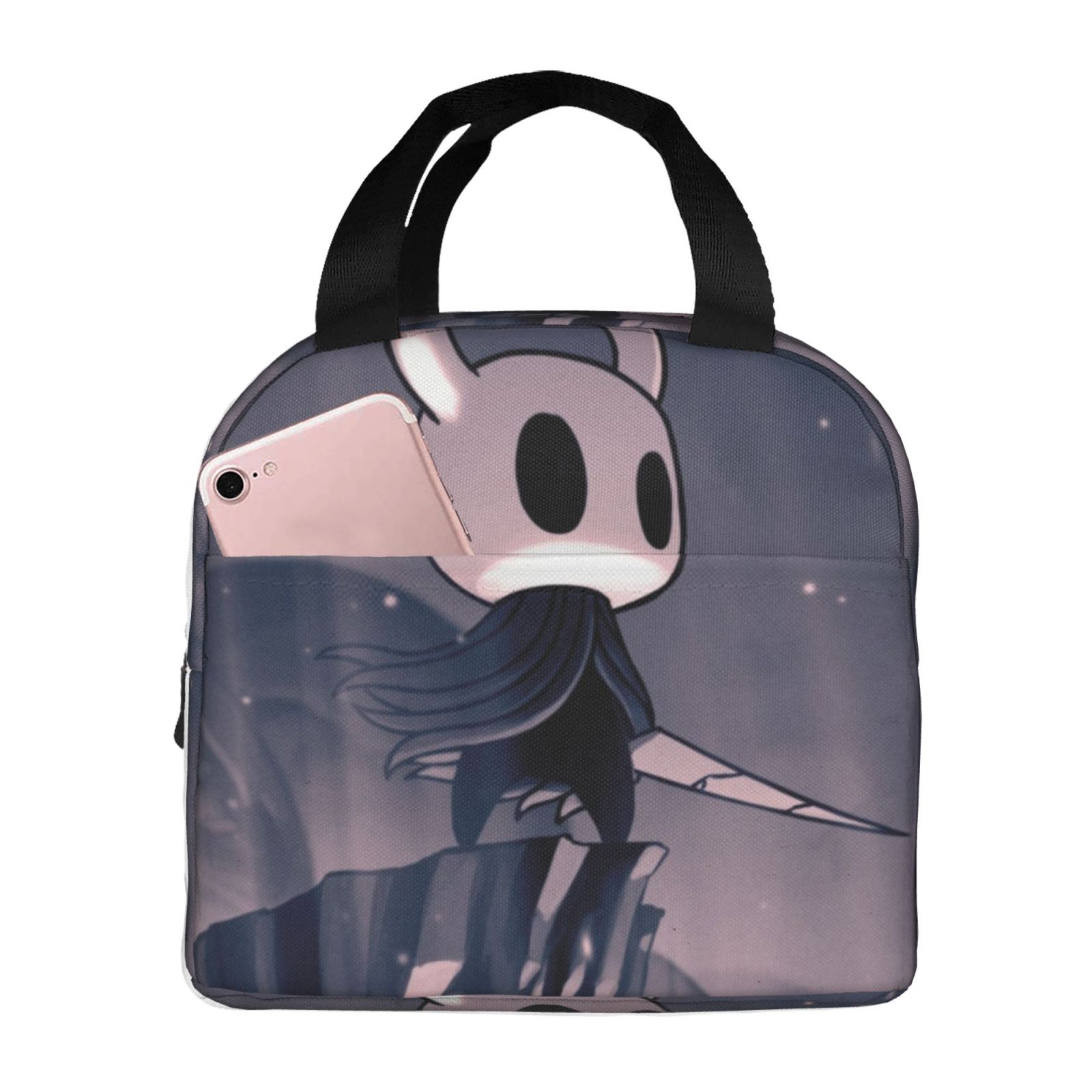 Hollow Knight Hallownest Insulated Lunch Bag Portable Lunchbag Reusable ...