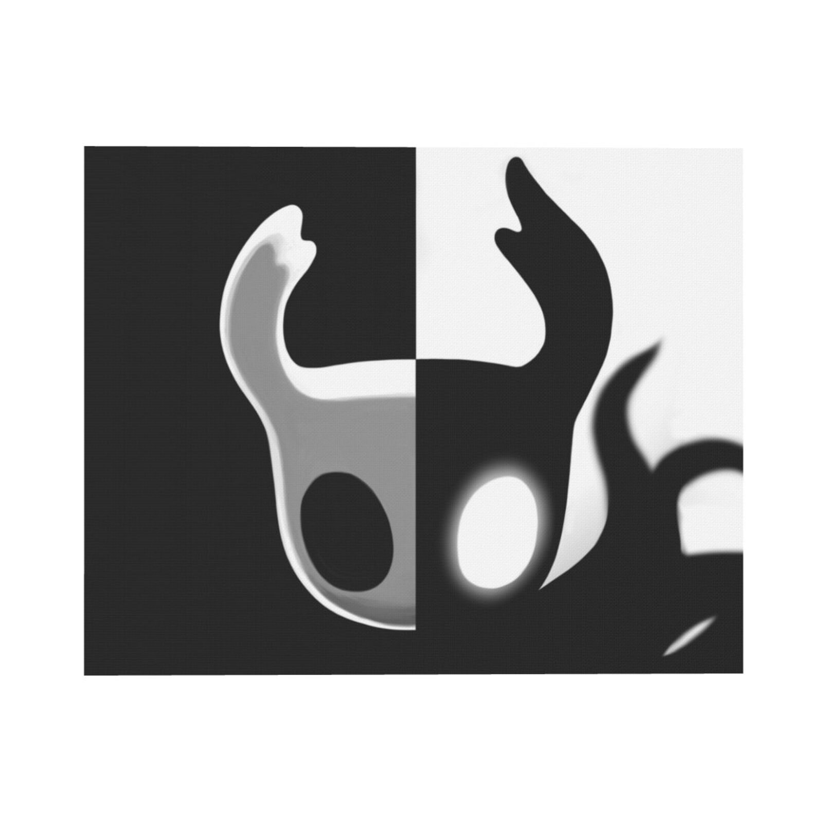 Hollow Knight Head Canvas Decorative Poster Gift Art Picture Painting ...