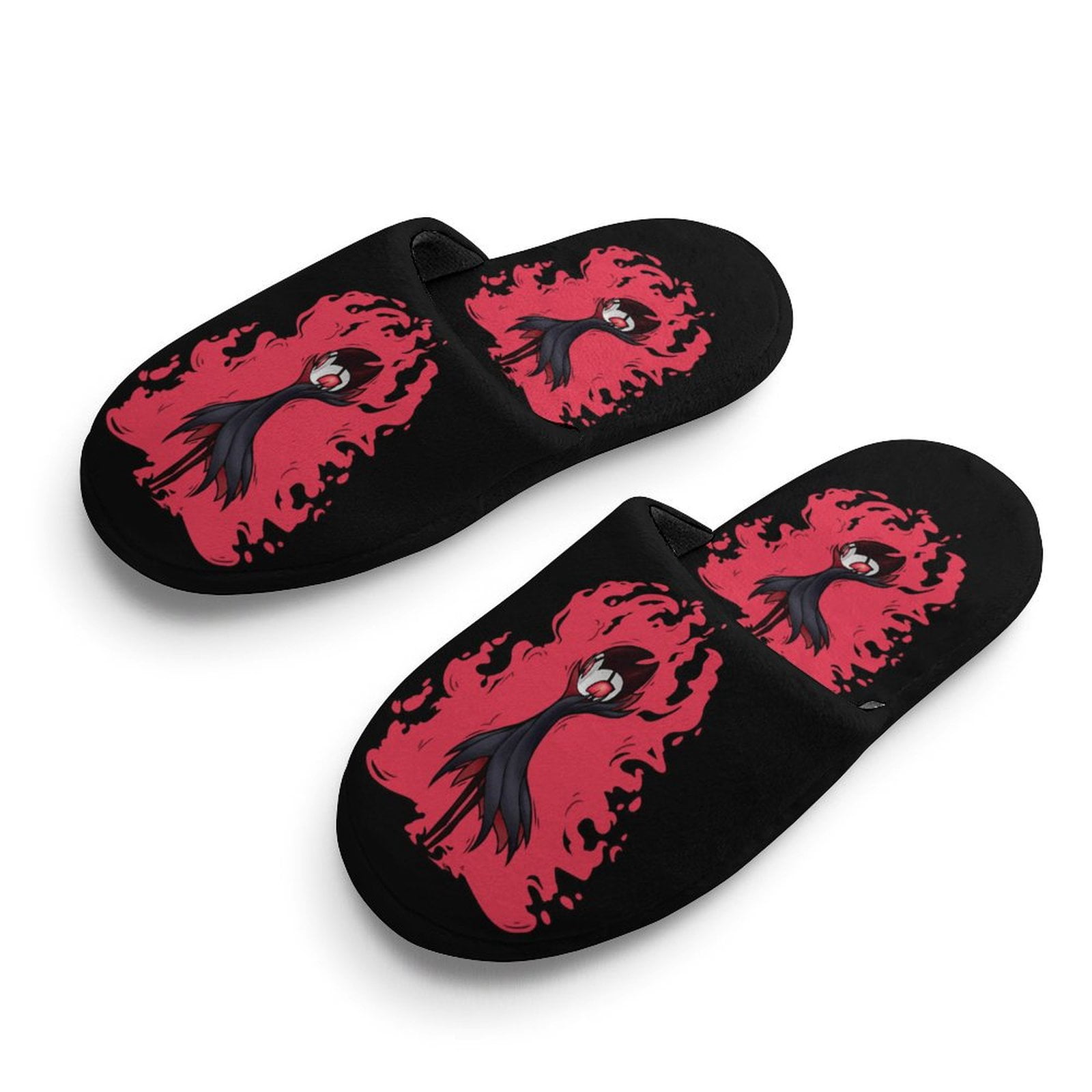 Hollow Knight Hero Character Kid's Cotton Slippers Flannel Plush Soft ...