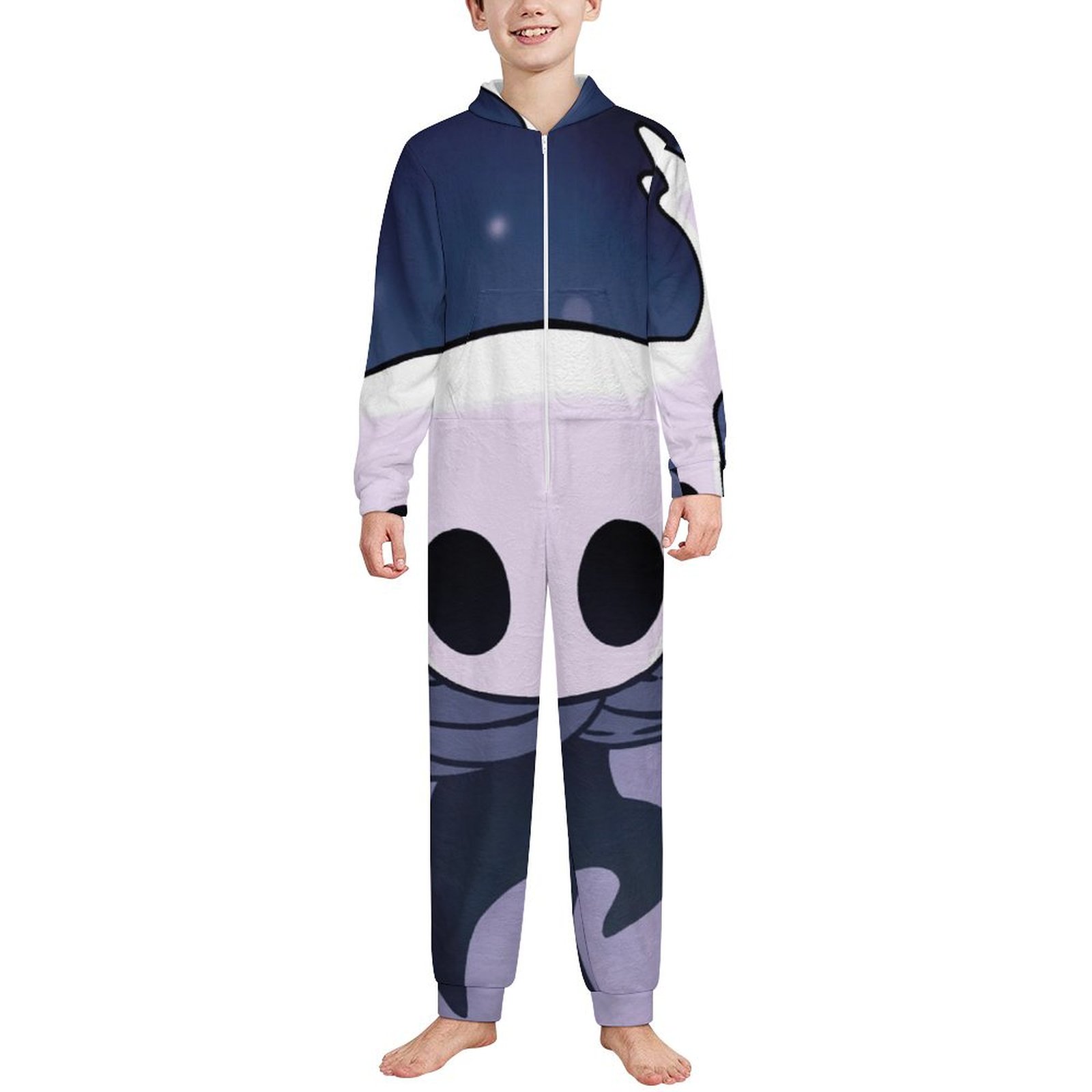 Hollow Knight Kids Hooded Union Suit Pajama Onesie Blanket Sleeper for ...