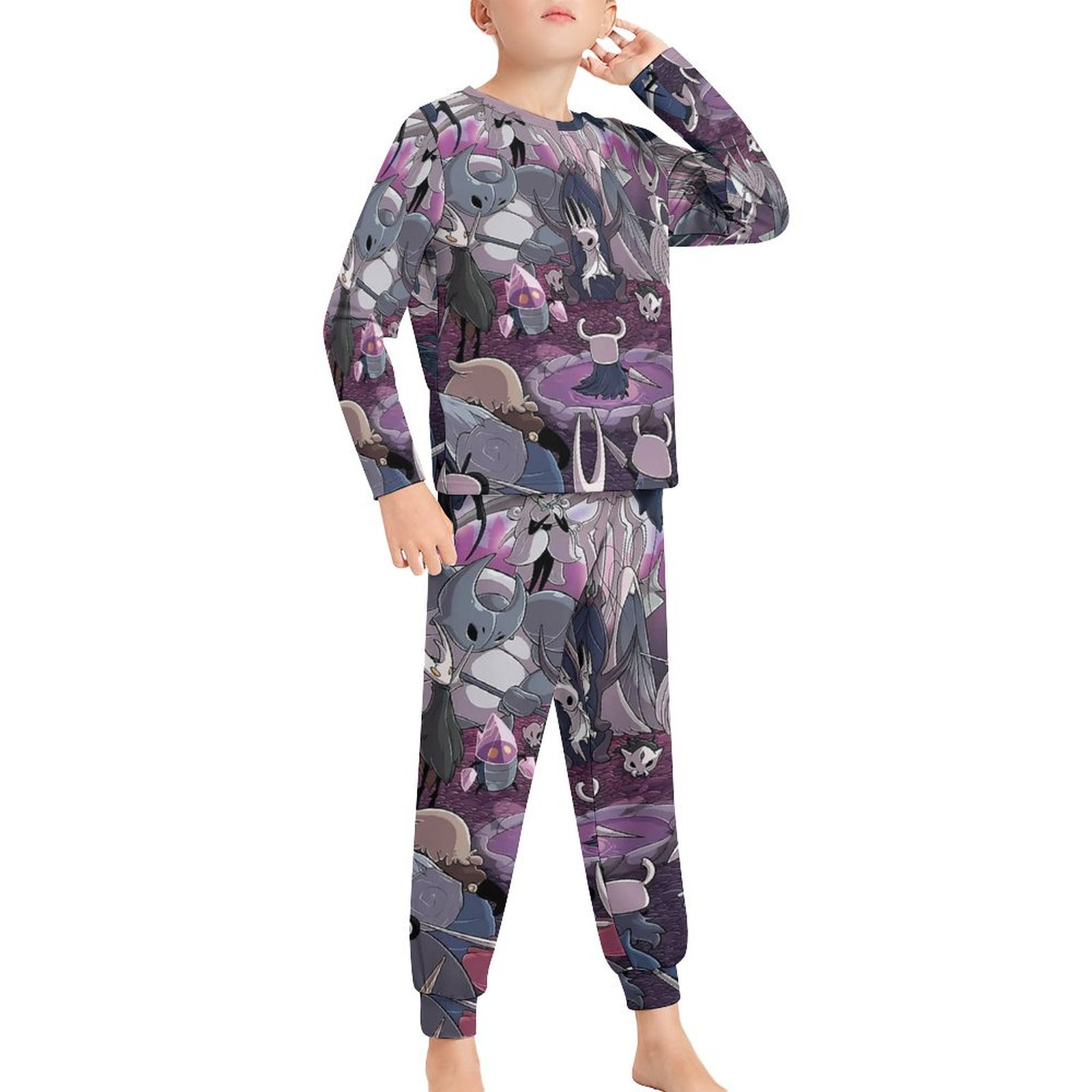 Hollow Knight Kids Pajamas 2 Piece Pjs Set Little Big Boys Girls ...