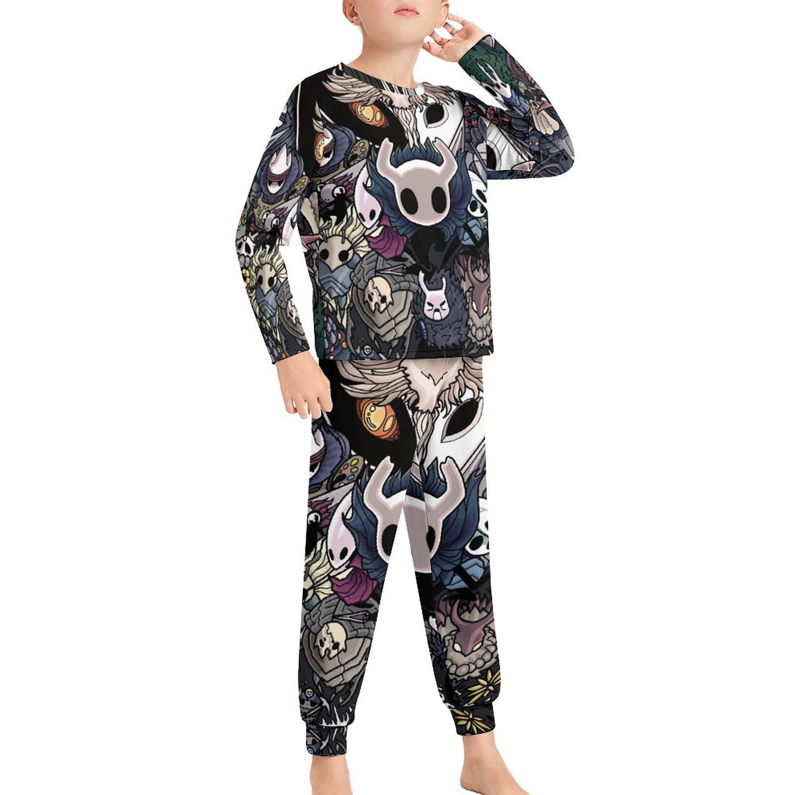 Hollow Knight Kids Pajamas 2 Piece Pjs Set Little Big Boys Girls ...