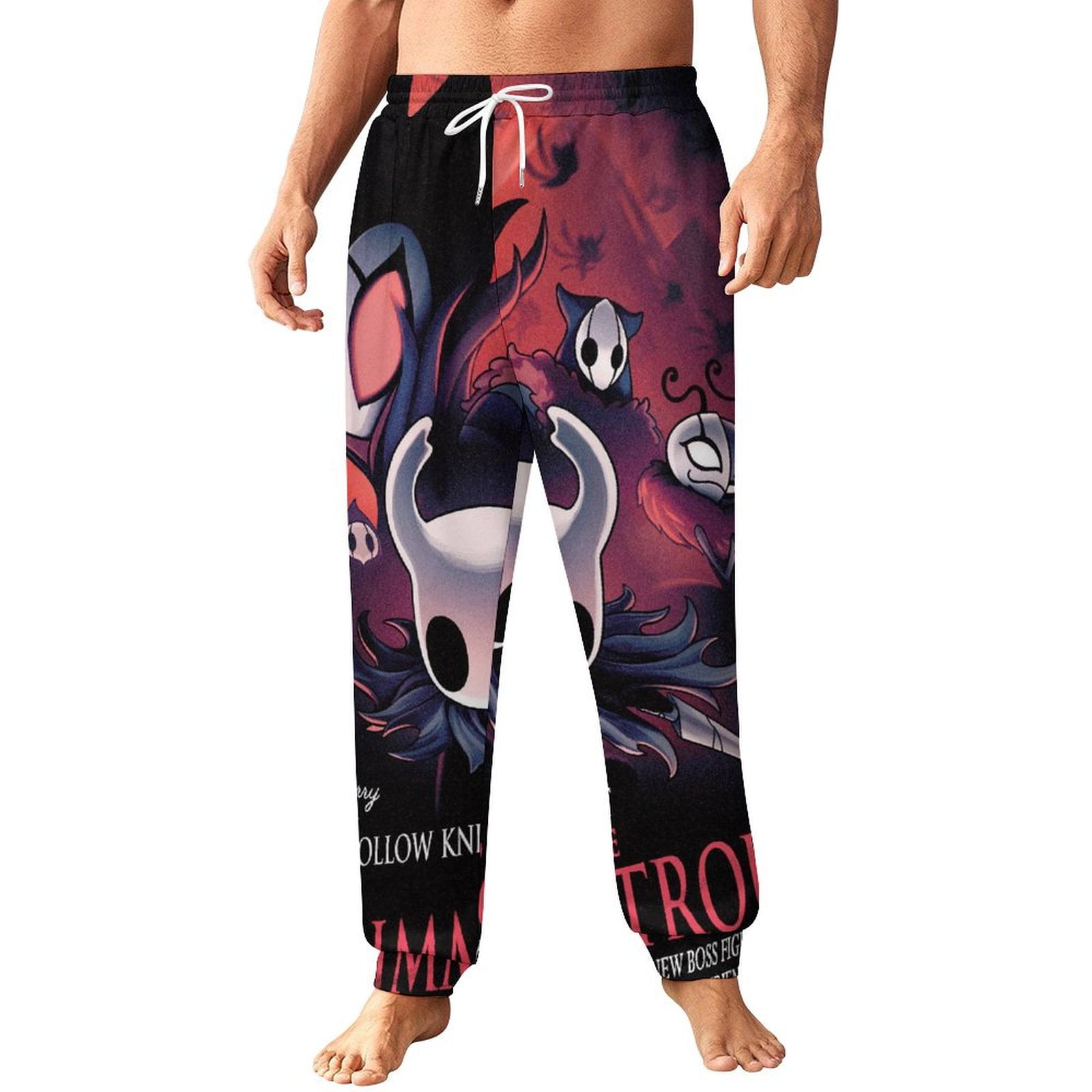 Hollow Knight Men's Athletic Joggers Stretch Sweatpants Running Workout ...