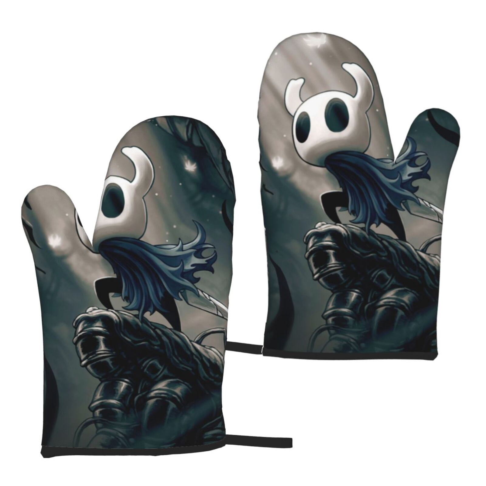 Hollow Knight Oven Mitts Scald-Proof Gloves Heat Resistant Oven Gloves ...