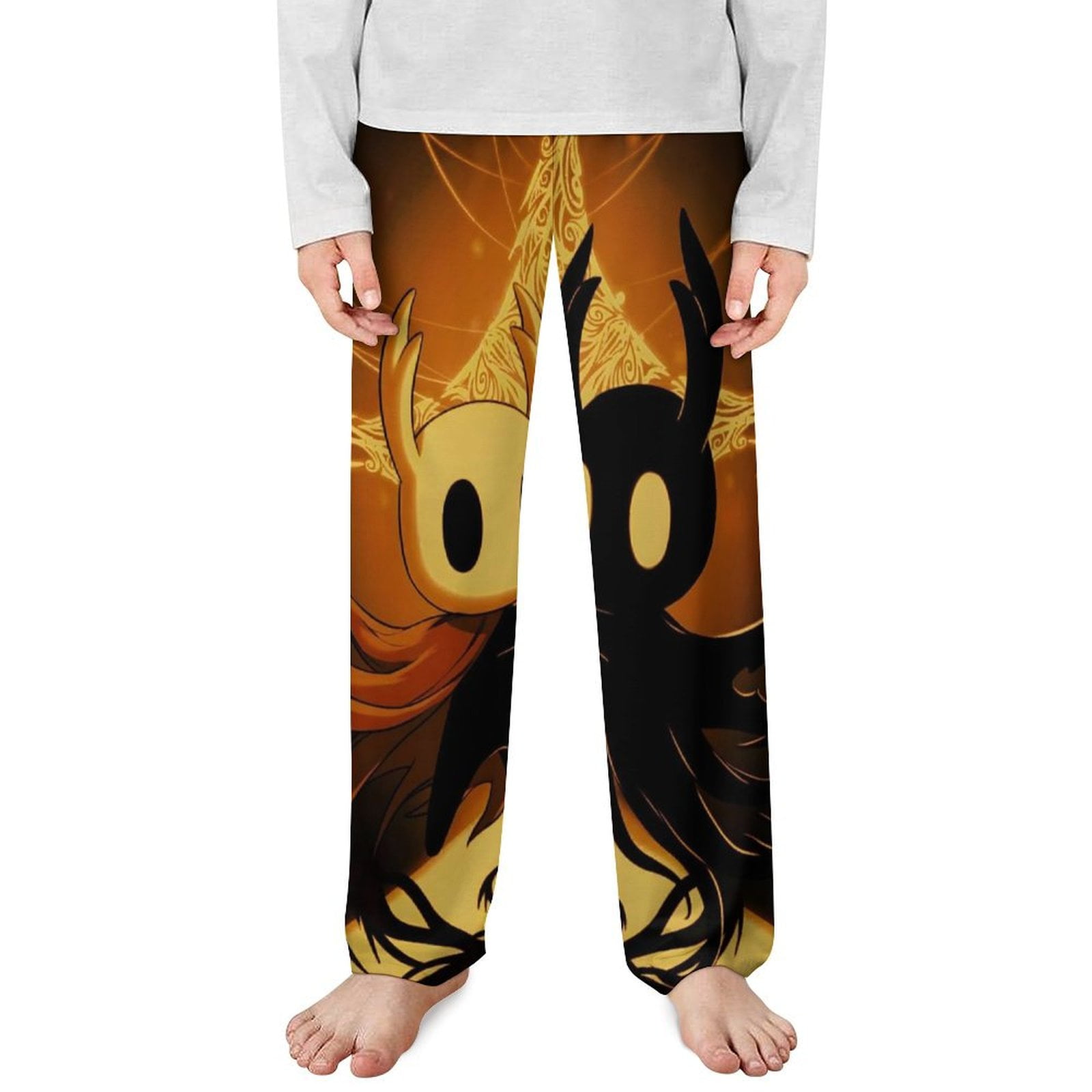 Hollow Knight Pajamas Bottom Cartoon PJS Pants Sleepwear for Boys Girls ...