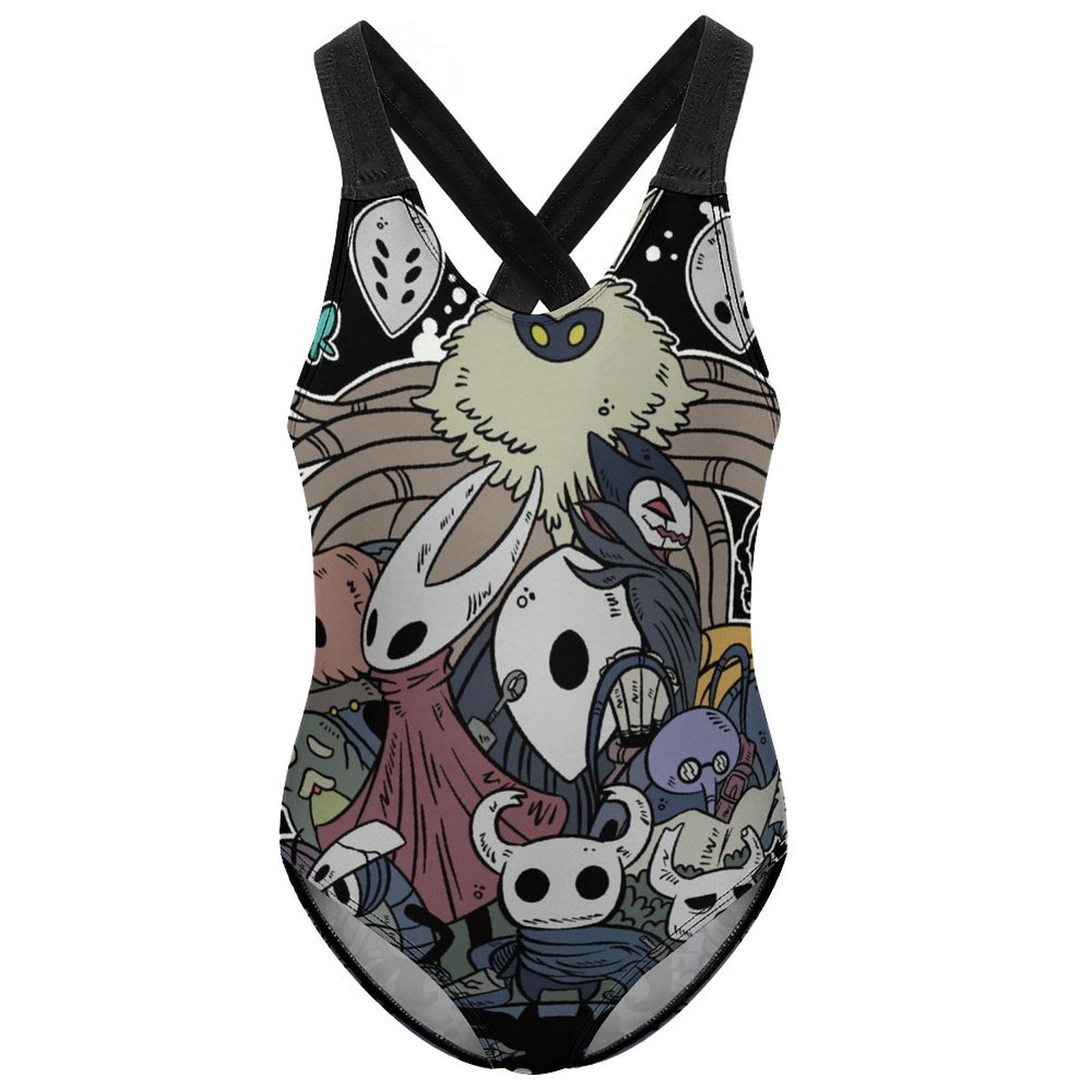 Hollow Knight Poster Children's One-piece Swimsuit Summer Girl's ...