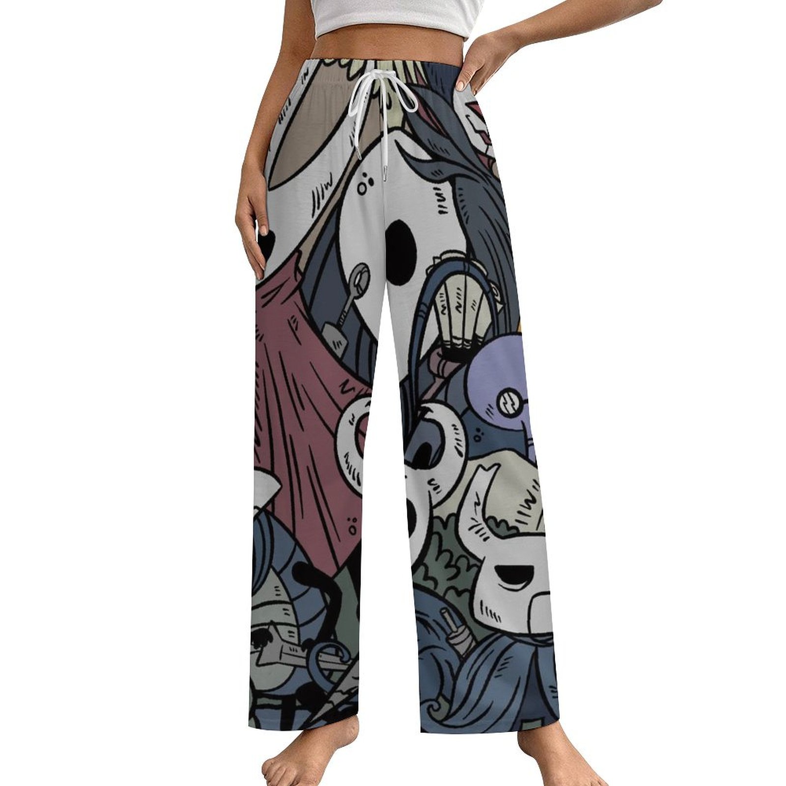 Hollow Knight Poster Home Pajama Pants For Womens Comfortable Soft ...