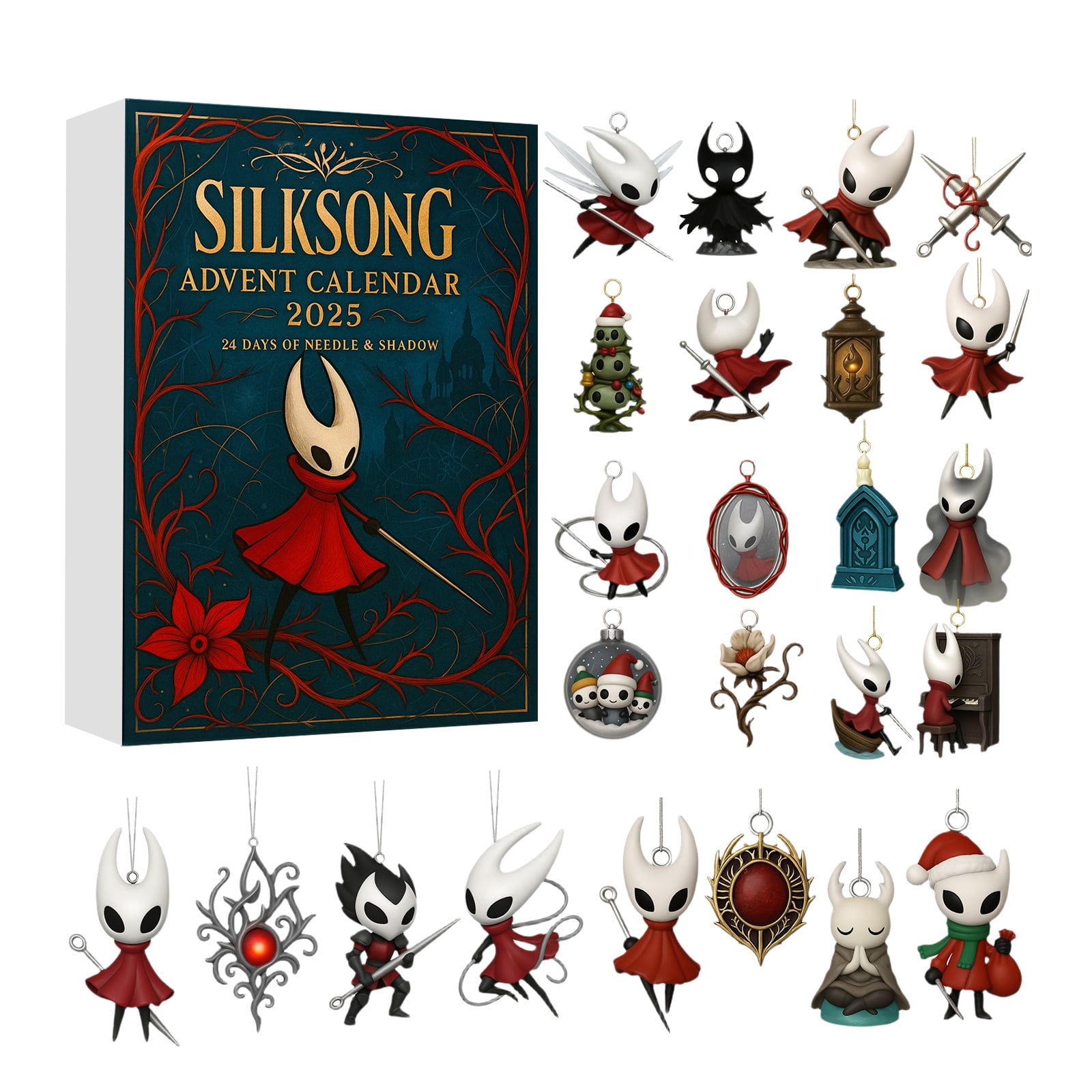 Hollow-Knight: Silksong Advent Calendar 2025 - 24 Day Christmas ...