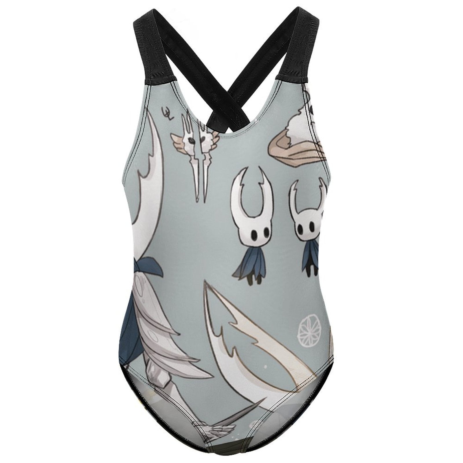 Hollow Knight Silksong Children's One-piece Swimsuit Summer Girl's ...