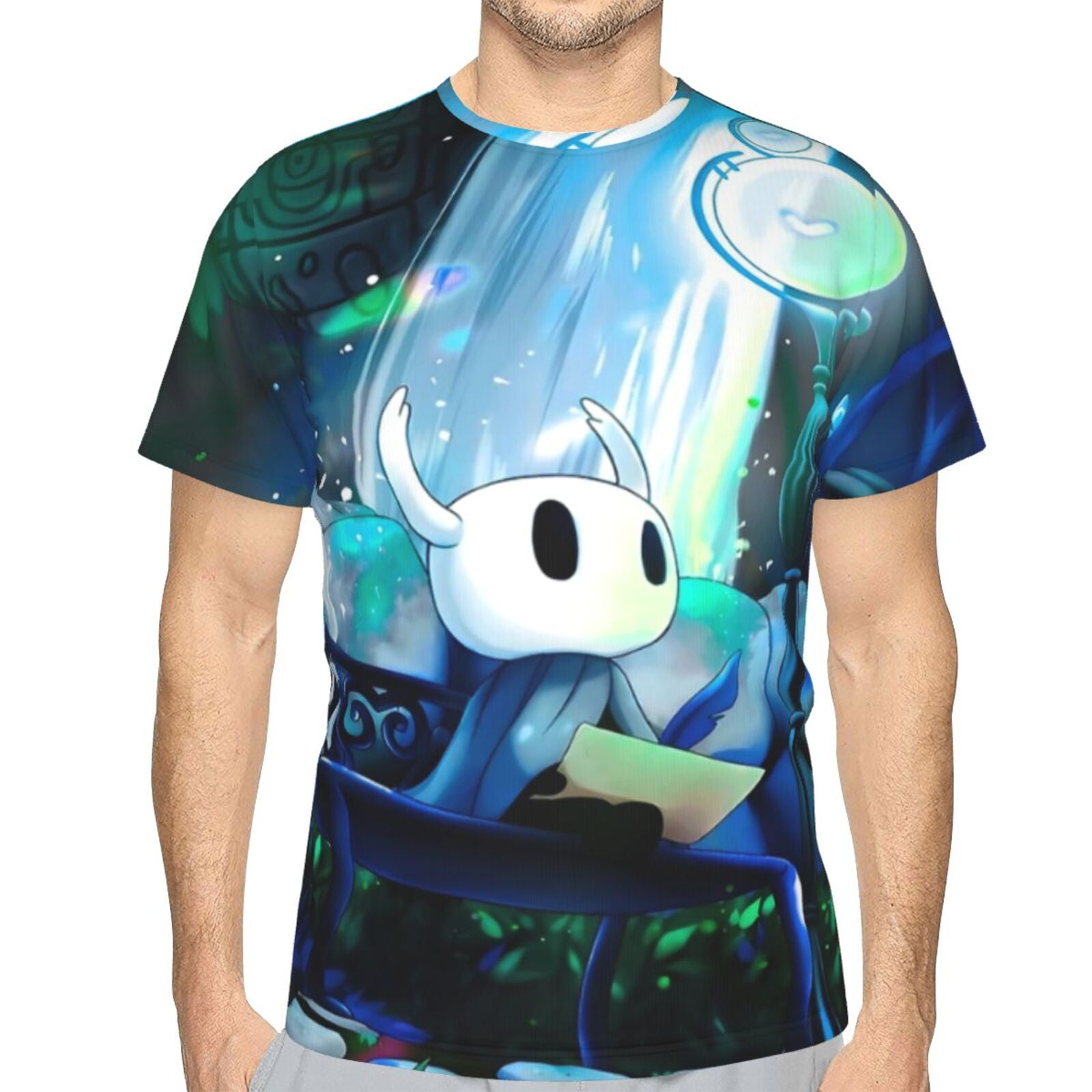 Hollow Knight T Shirt 3D Printed Crewneck Graphic Short Sleeve Tees for ...