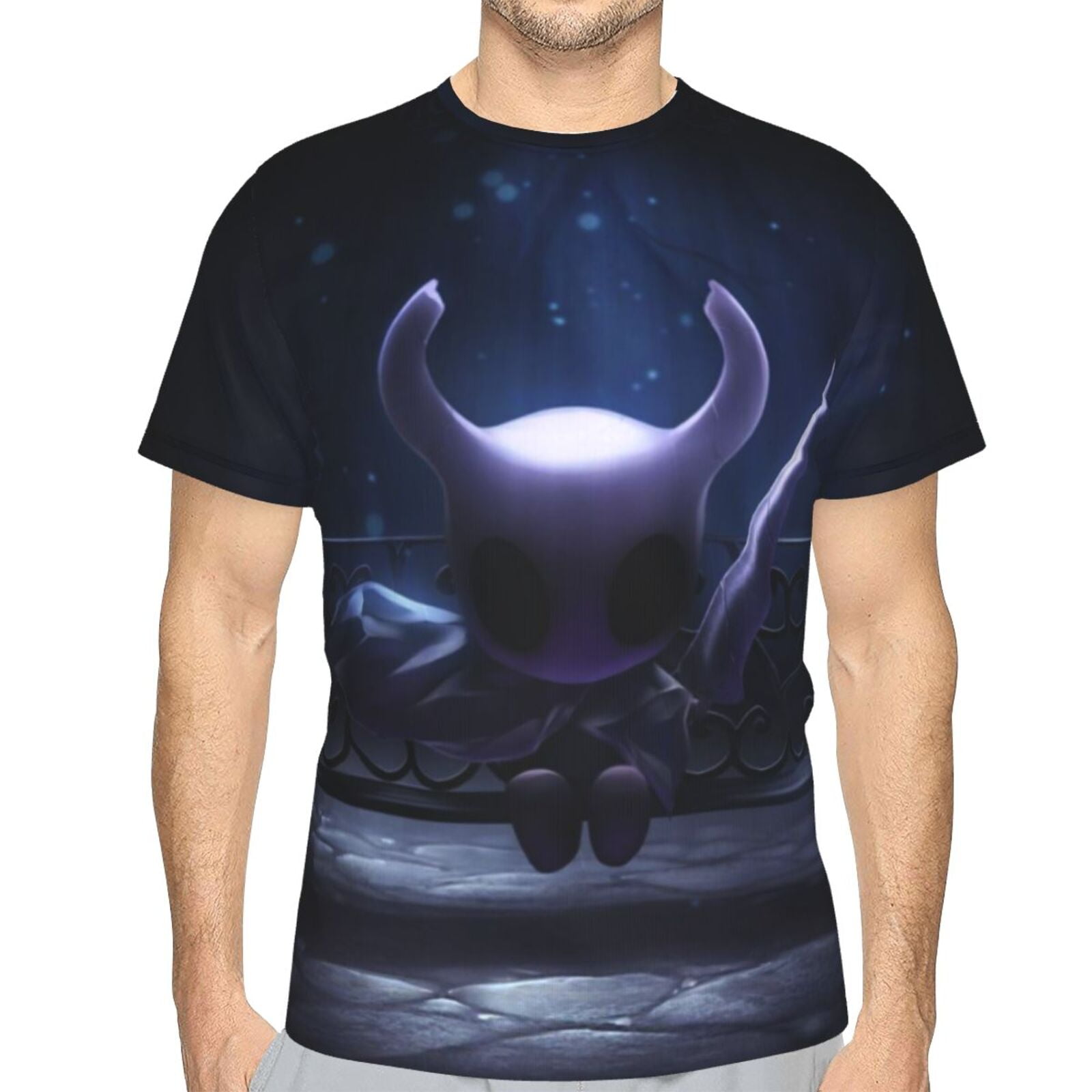 Hollow Knight T Shirt 3D Printed Crewneck Graphic Short Sleeve Tees for ...