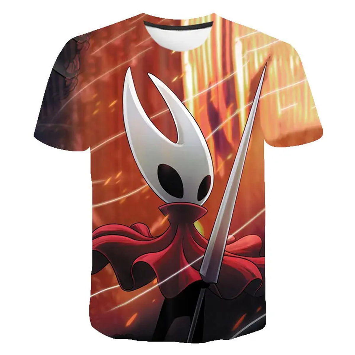 Hollow Knight T-Shirt New 3D Men Women's Crewneck Fashion Short Sleeve ...