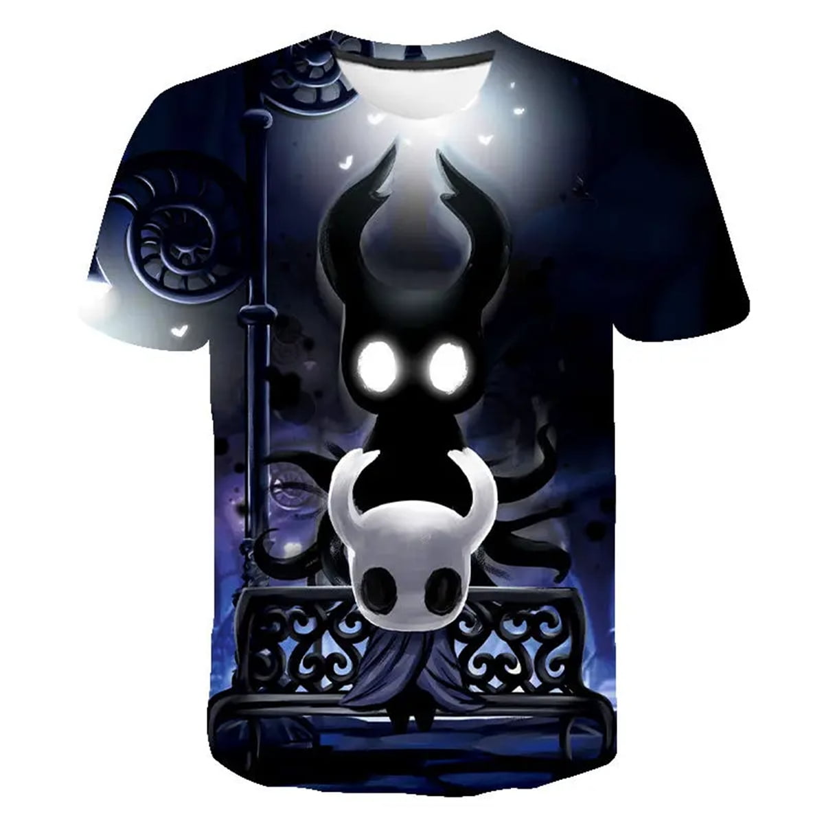 Hollow Knight T-Shirt New 3D Men Women's Crewneck Fashion Short Sleeve ...