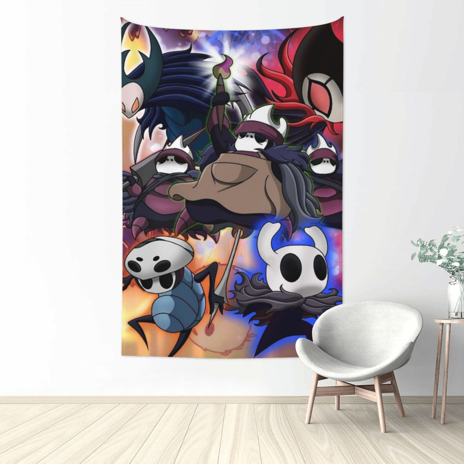 Hollow Knight Tapestry Wall Hanging Wall Art Decor Wall Tapestry For ...