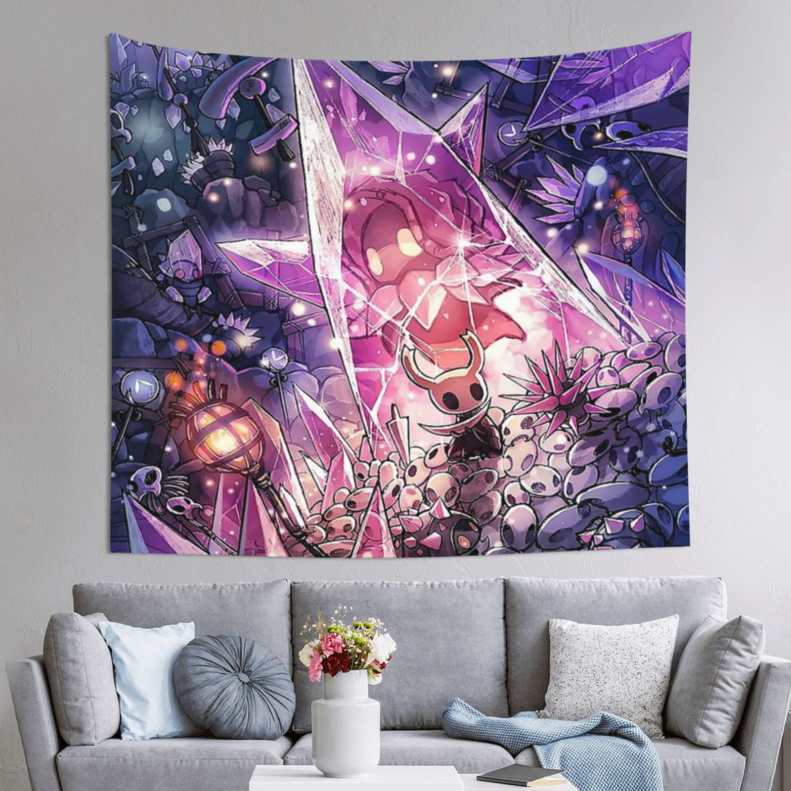 Hollow Knight Tapestry Wall Hanging Wall Art Decor Wall Tapestry For ...
