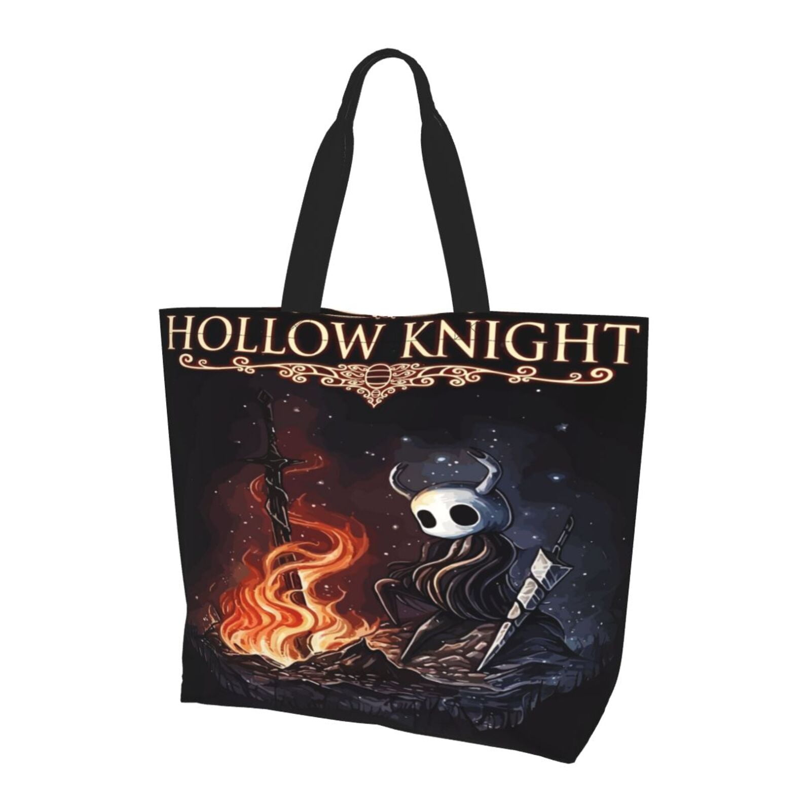 Hollow Knight Tote Bag For Women Cute Beach Bag Portable Handbag Ladies ...