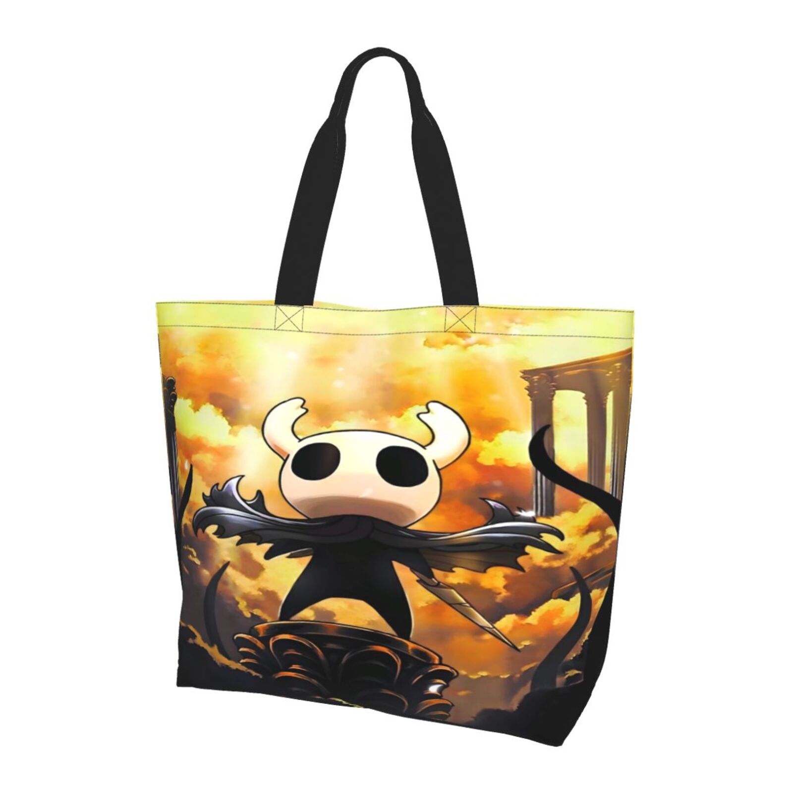 Hollow Knight Tote Bag For Women Cute Beach Bag Portable Handbag Ladies ...