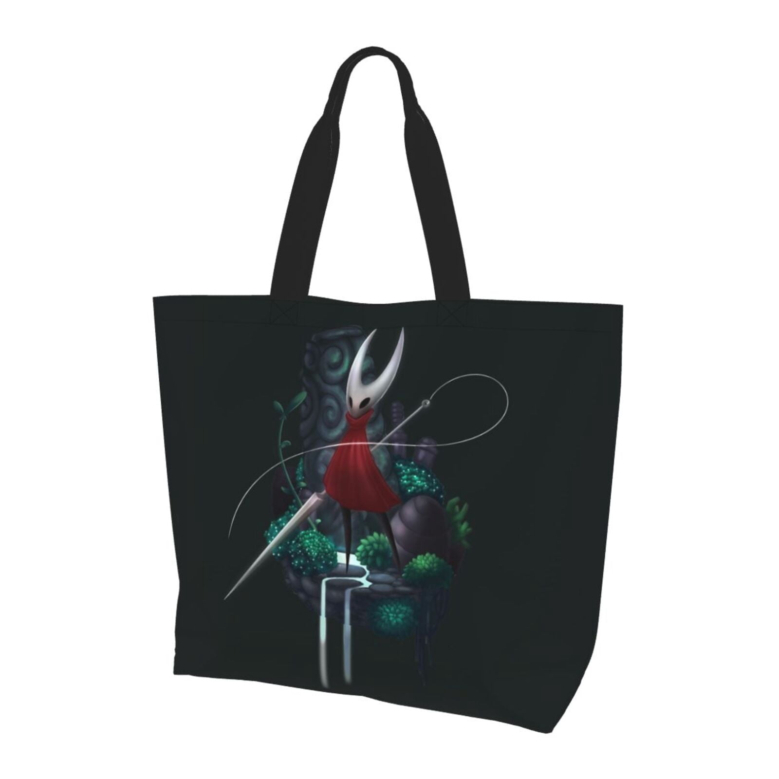 Hollow Knight Womens Casual Shoulder Bag Tote Bag Reusable Shopping Bag ...