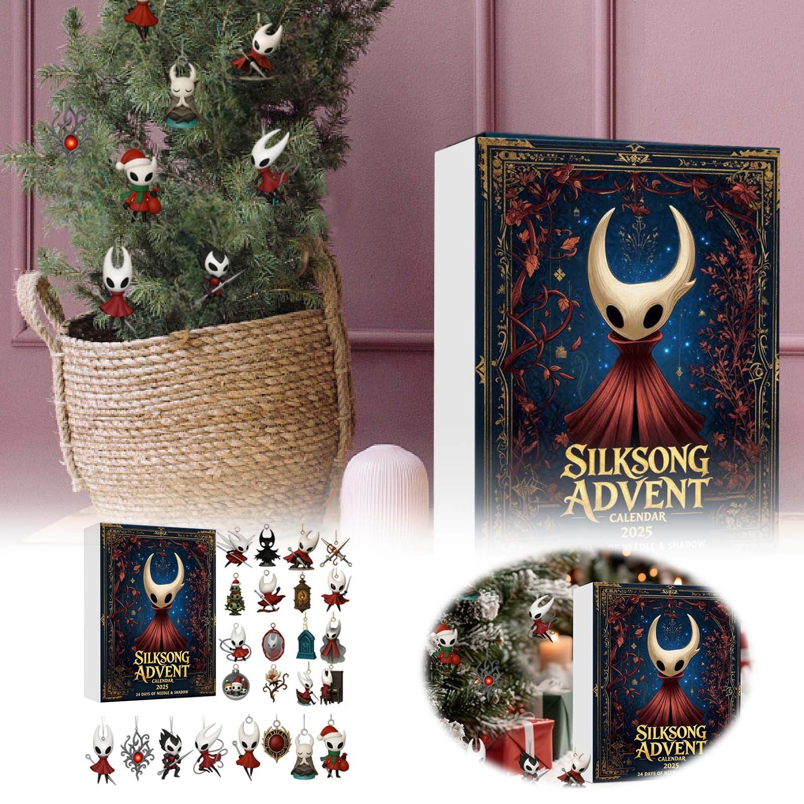 Hollow Knights Silksong Advent Calendar 2025, 24 Days Surprise ...