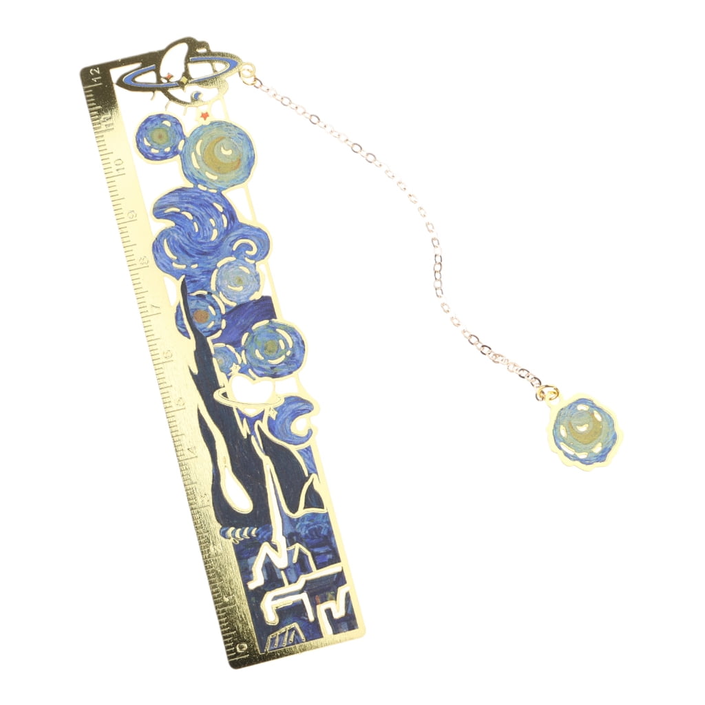 Hollow Metal Bookmarks Book Mark Book Page Marker Pendant Bookmarks ...