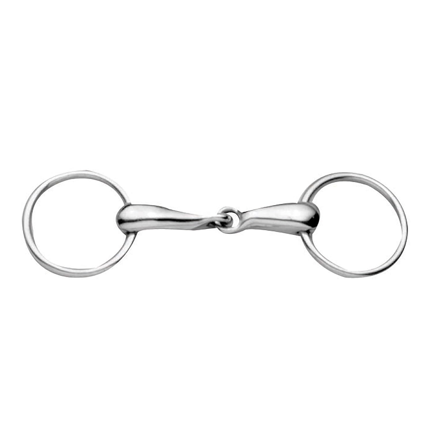 Hollow Mouth Medium Weight 20mm Loose Ring Snaffle Bit, 6" - Walmart.com