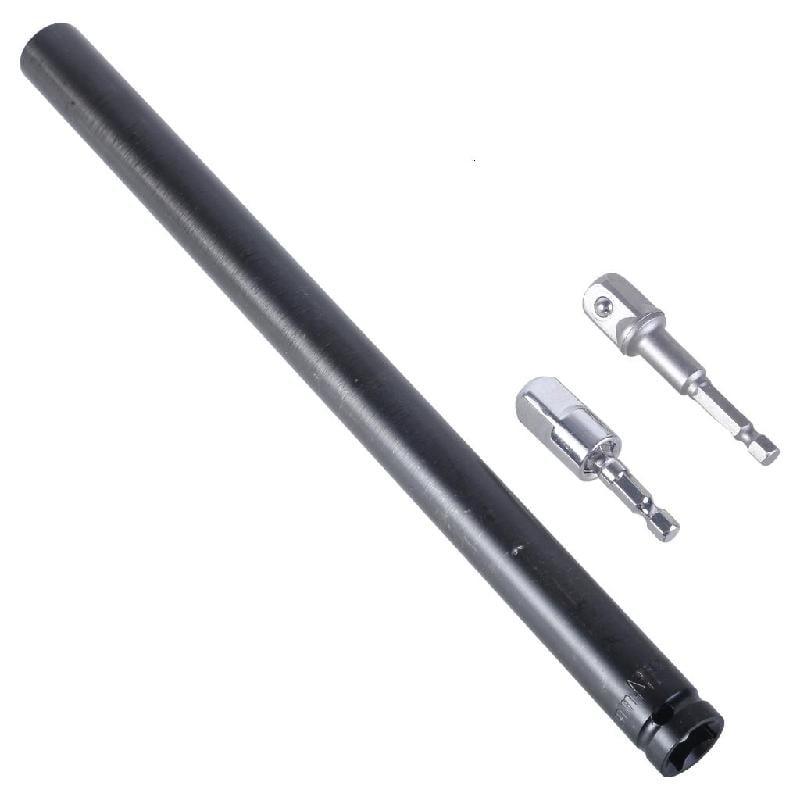 Hollow Nut Driver With Rotatable Impact Socket Adapter For Easy ...