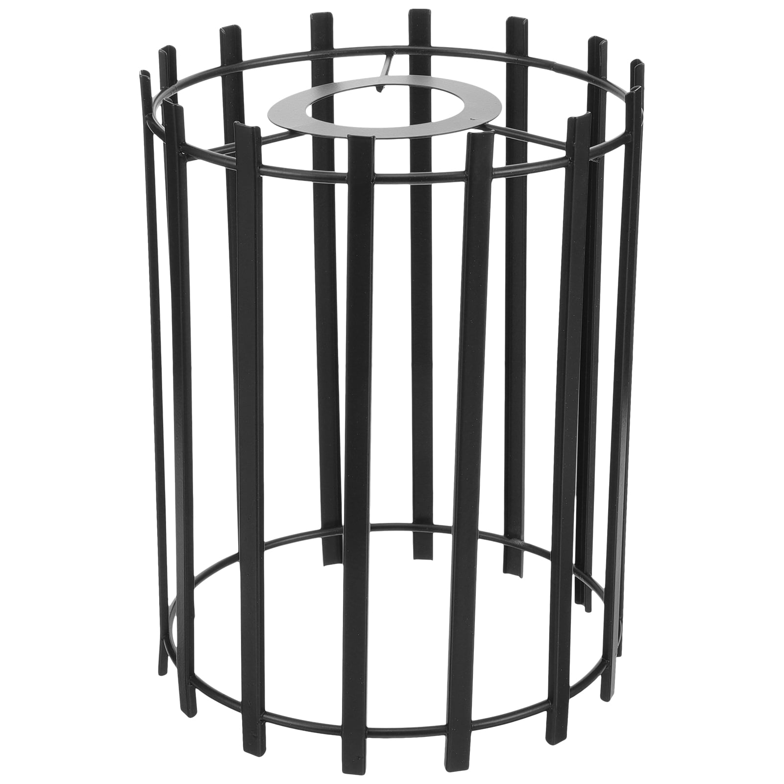 Modern Style Hollow Out Lamp Shade Iron Wire Cover for Decor Black ...