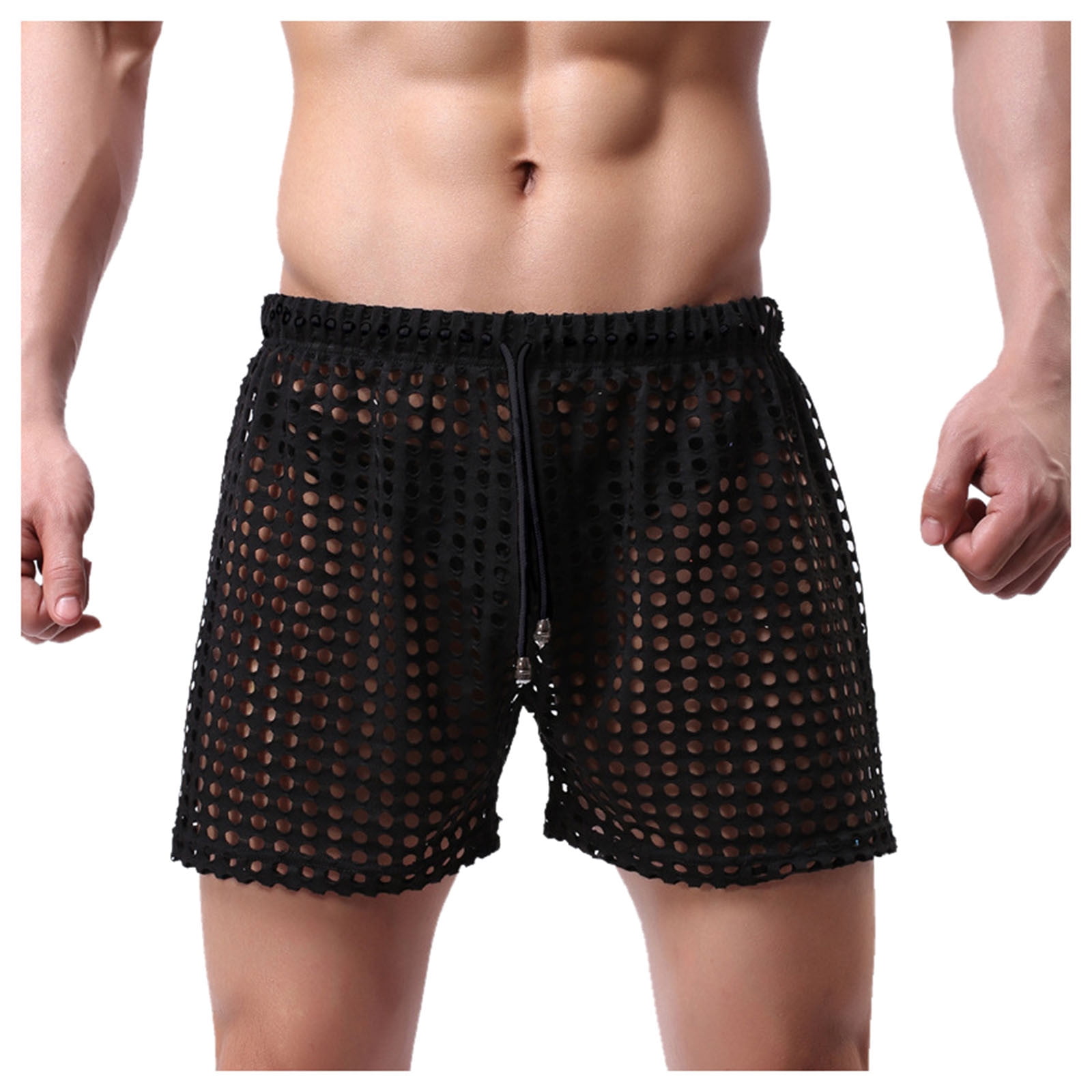 Hollow Out Pants New Fashionable Male Loose And Sexy Mesh Hollow Out ...