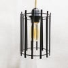 Hollow Pendant Light Shade Metal Wire Cage Lamp Guards Hollow Out ...