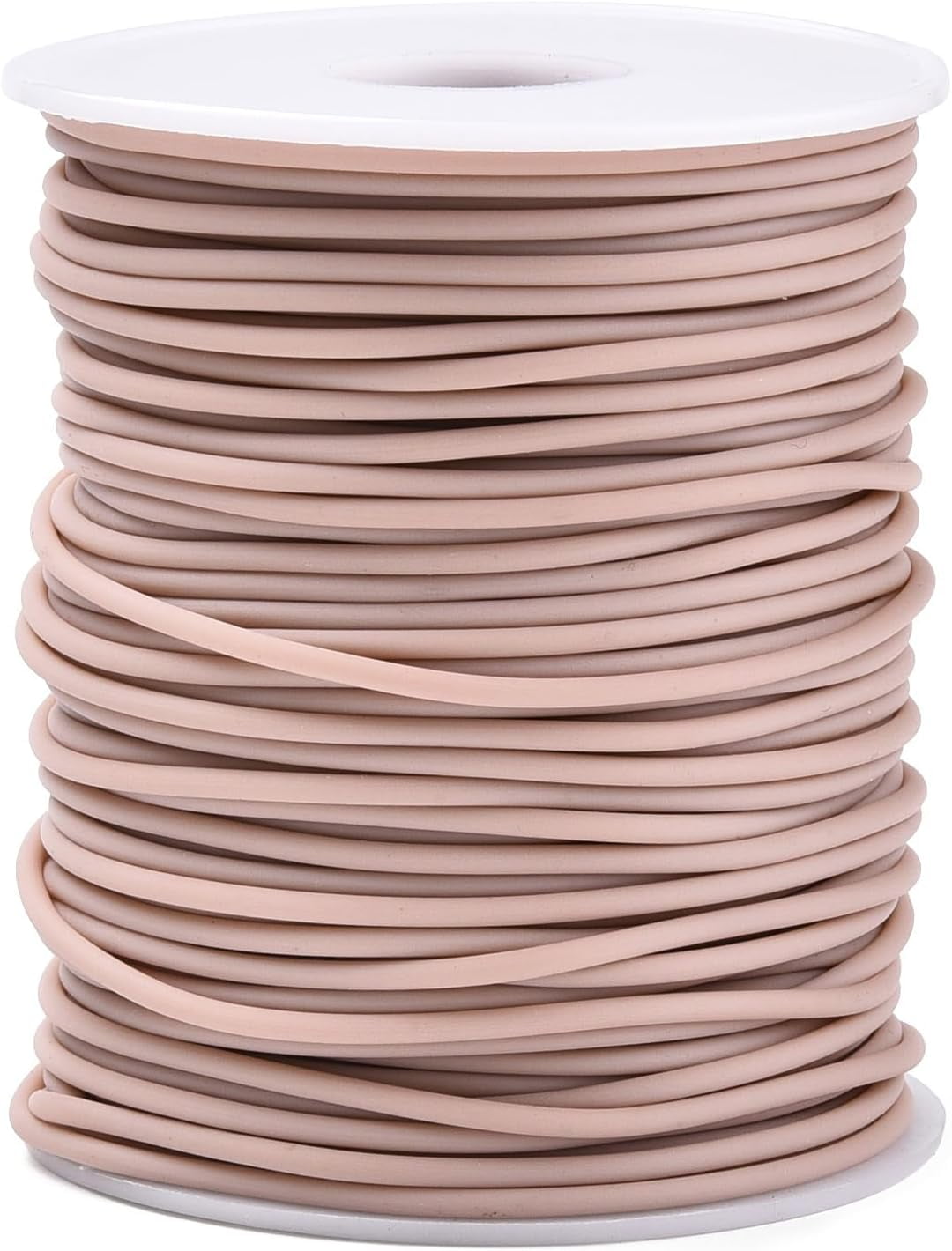 Hollow Pipe PVC Tubular Rubber Cord Wrapped Around White Plastic Spool ...