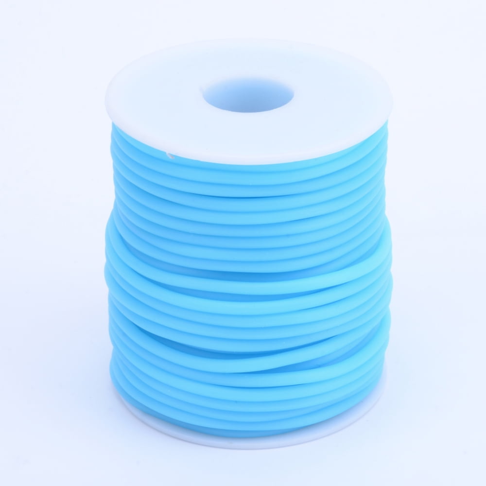 Hollow Pipe PVC Tubular Synthetic Rubber Cord Wrapped Around White ...