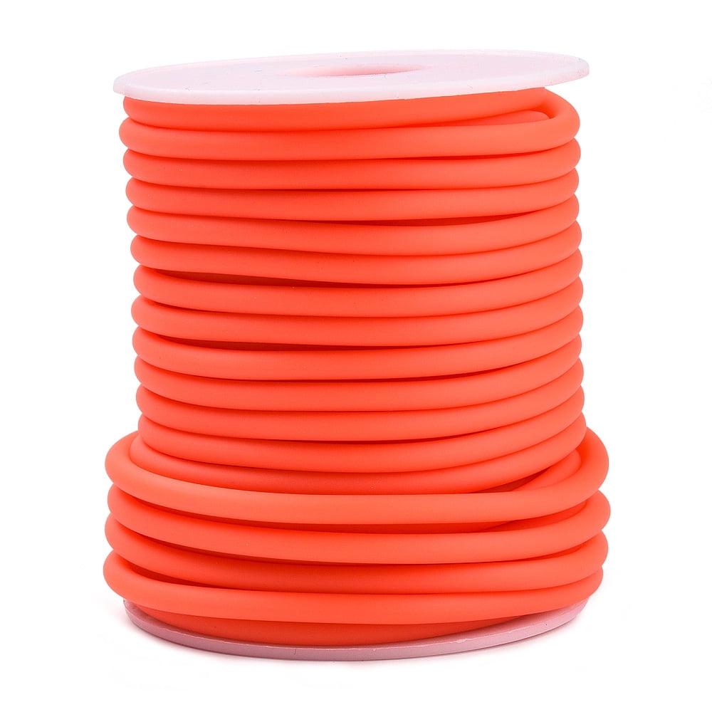 Hollow Pipe PVC Tubular Synthetic Rubber Cord Wrapped Around White ...
