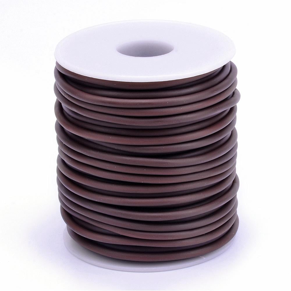 Hollow Pipe PVC Tubular Synthetic Rubber Cord Wrapped Around White ...