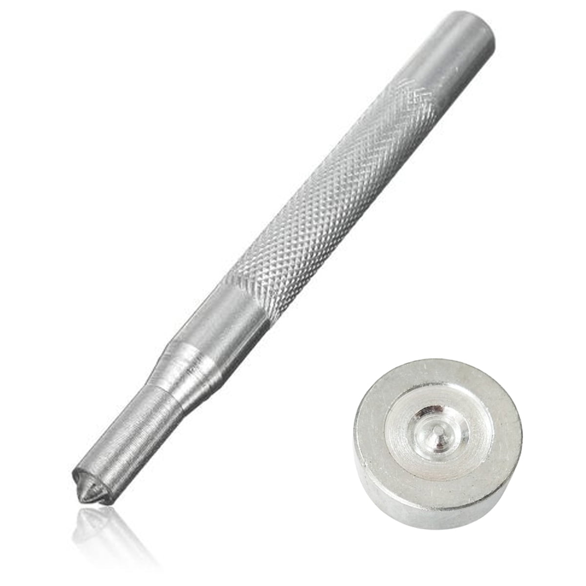 Hollow Punch for Leather Craft, Snap Setter with Portable Fixing ...