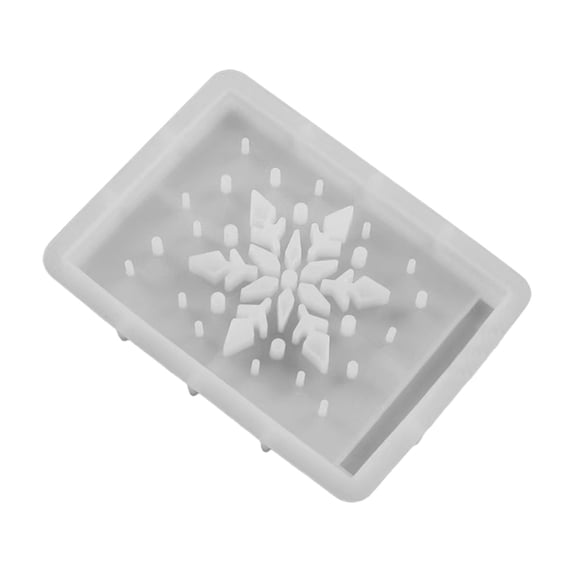 Hollow Silicone DIY Plaster Cement Glue Rectangular Storage Night Light ...