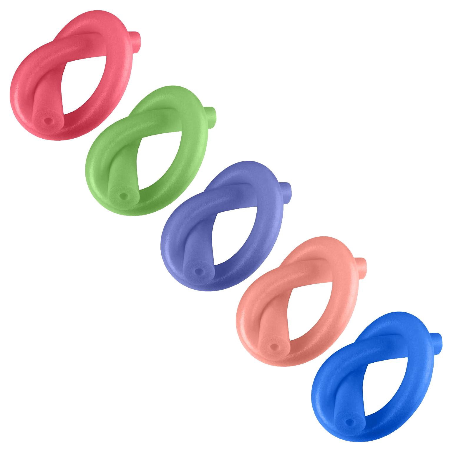 Hollow Swim Noodles for Pool, Foam Tube for Padding or Bumper, Bright ...