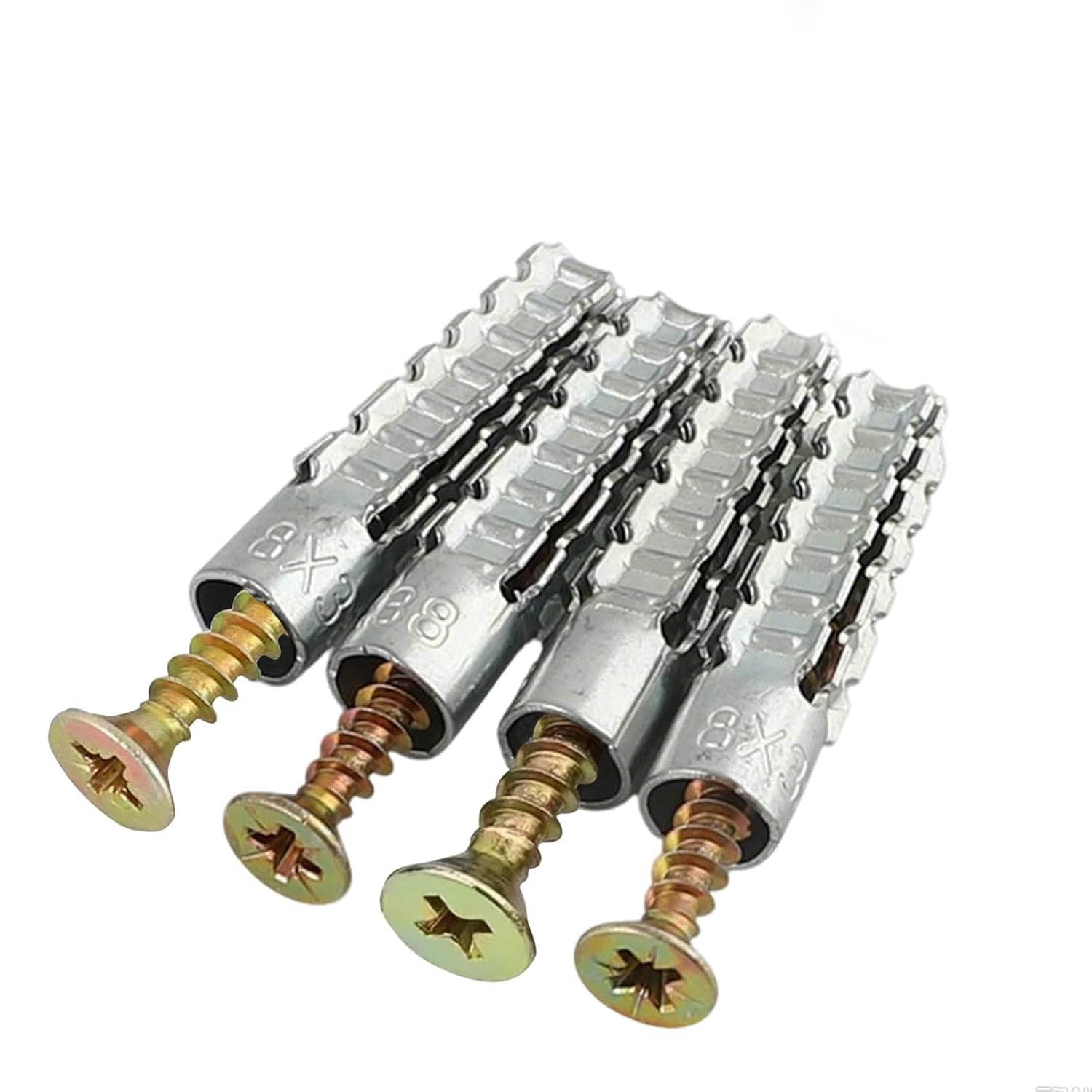 Hollow Wall Anchor with Screws, Loose Hinge Hole Repair Kit for ...