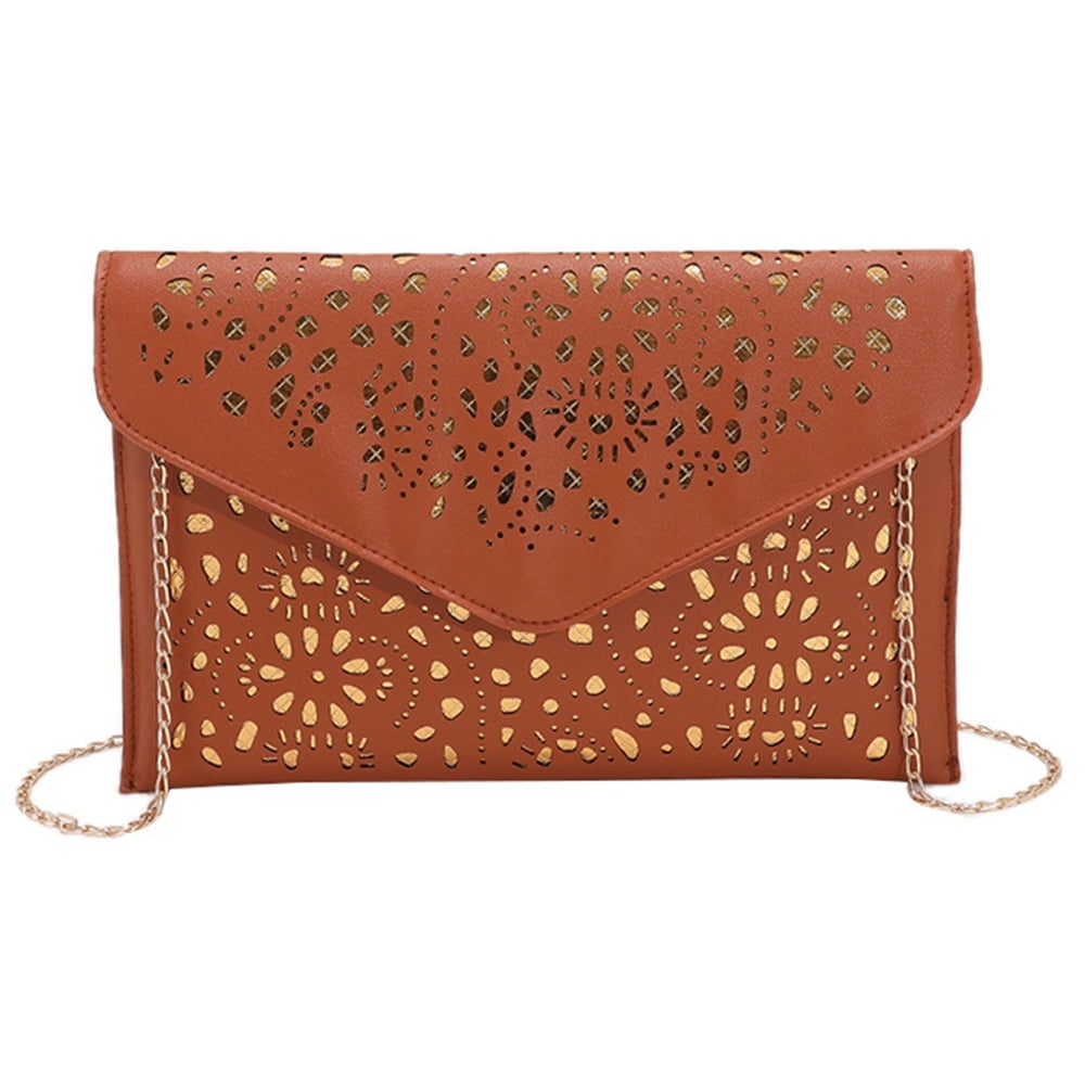 Hollow envelope bag, cross body bag , clutch bag - Walmart.com